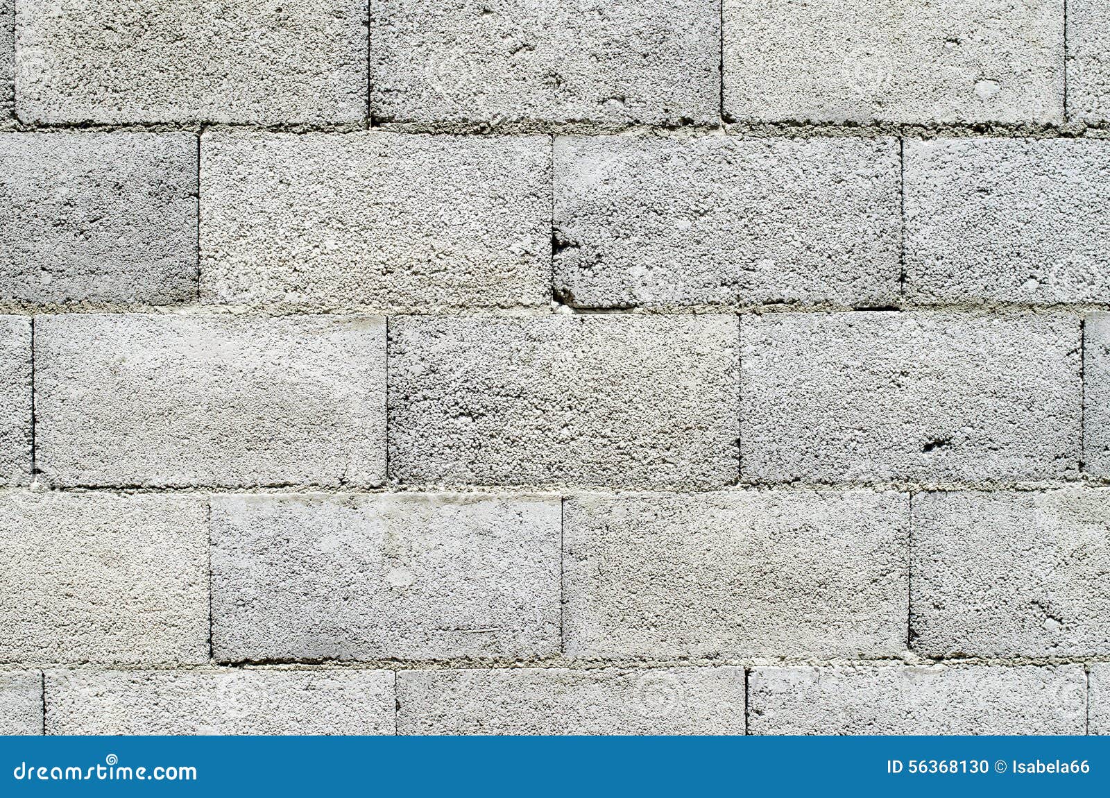 Pared De Bloques De Cemento Grises Foto de archivo - Imagen de plano ...