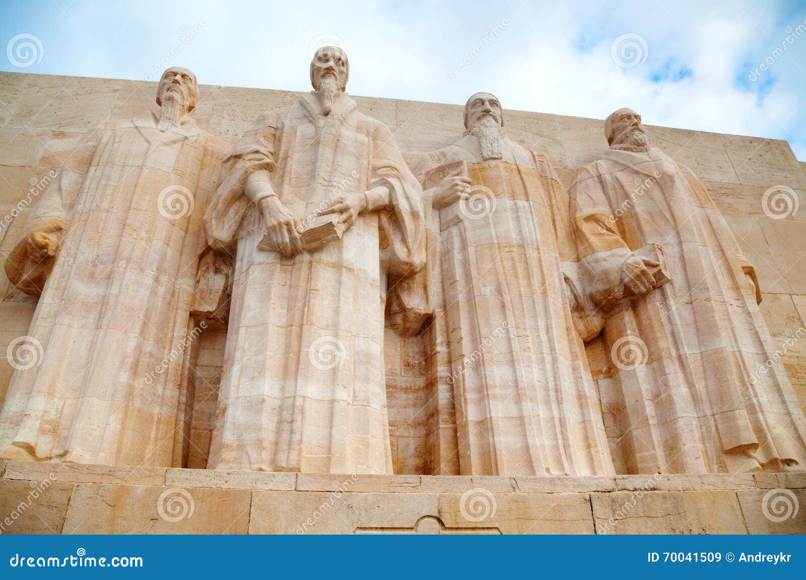 Pared De La Reforma En Ginebra, Suiza Imagen de archivo editorial ...