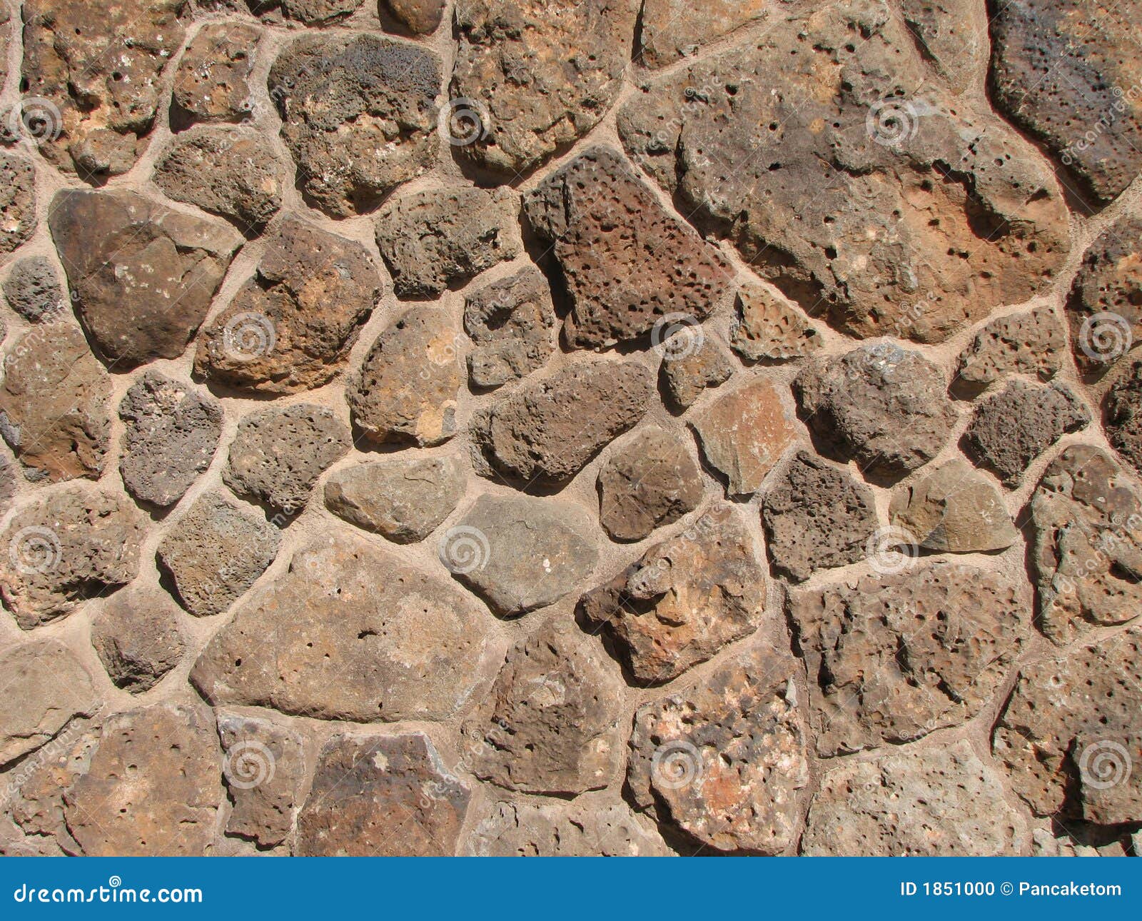 Pared De La Roca Del Basalto Foto de archivo - Imagen de textura ...