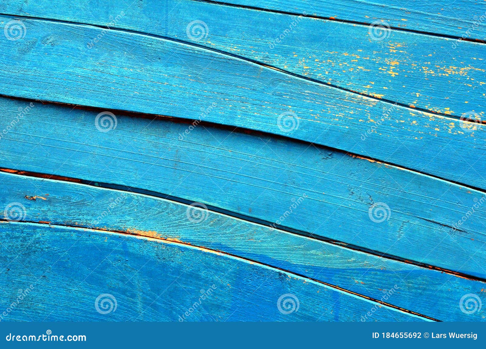 Pared De Madera Hecha De Tablas De Madera Azul Foto de archivo - Imagen ...