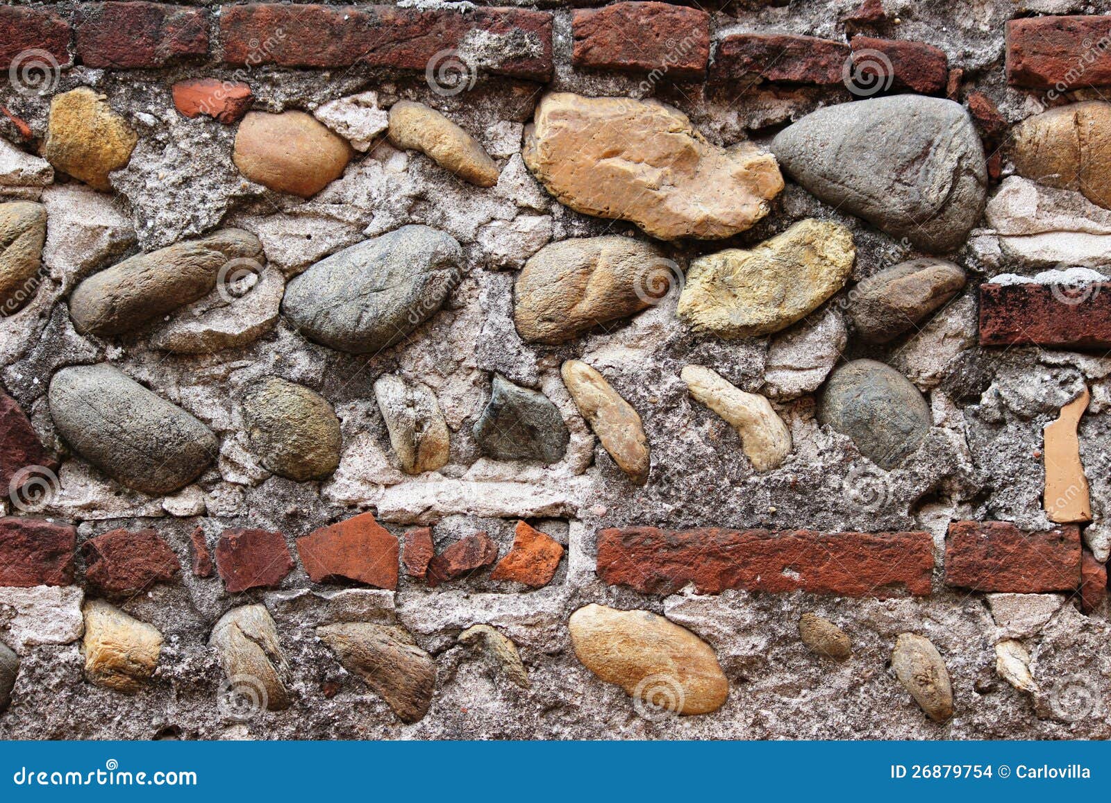 Pared de rocas foto de archivo. Imagen de roca, fondo - 26879754