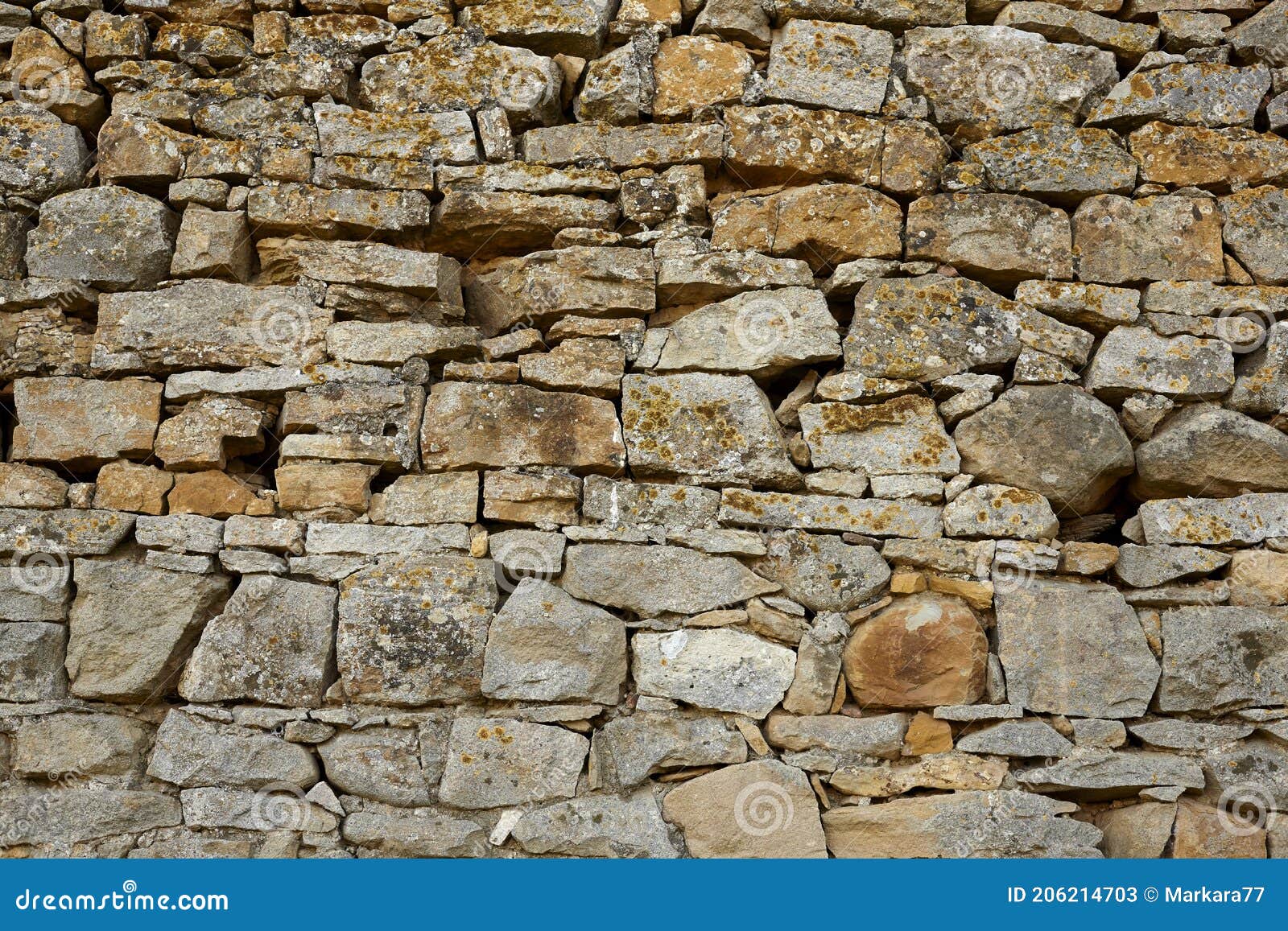 Pared de rocas como fondo imagen de archivo. Imagen de piedra - 206214703