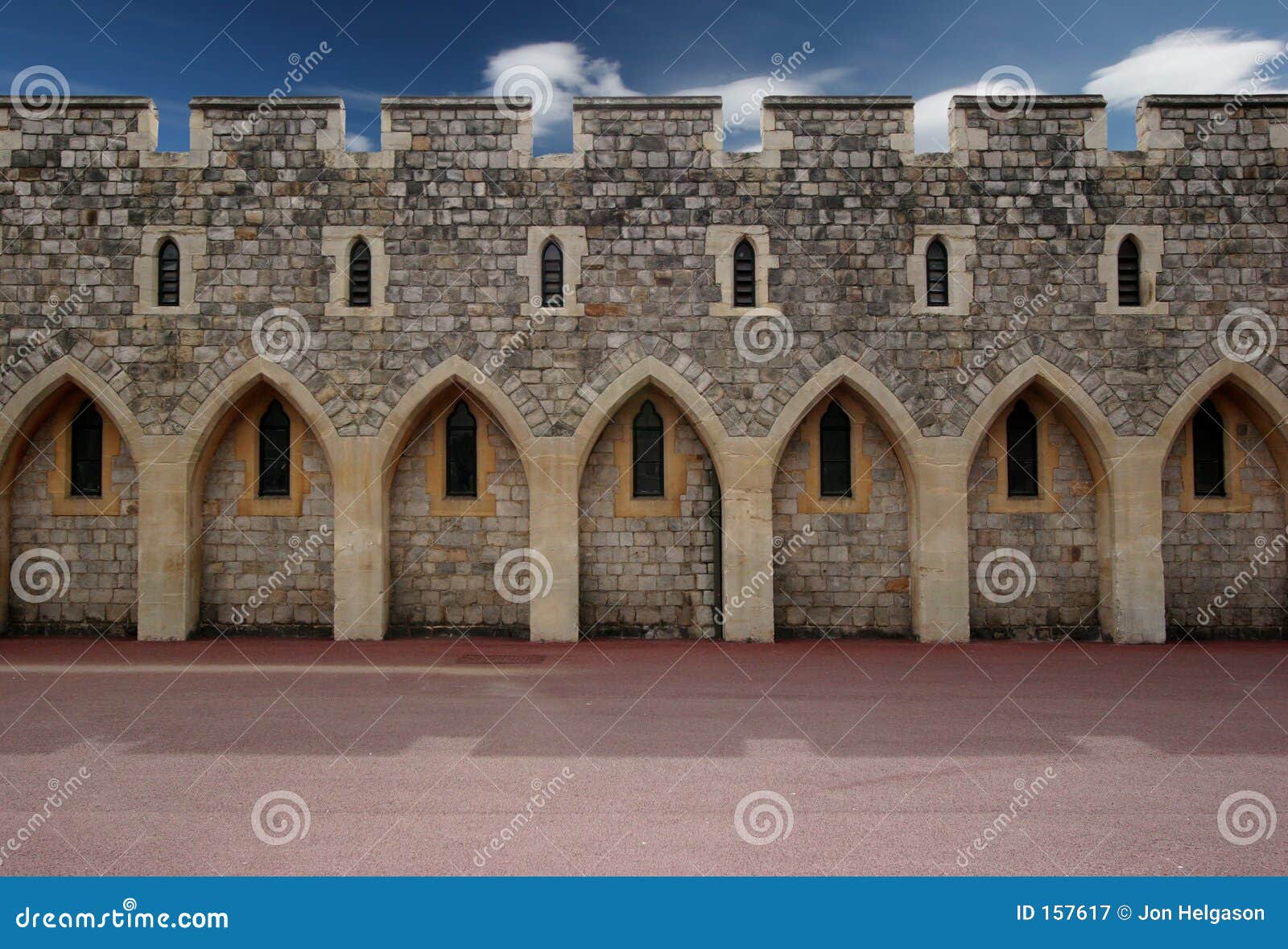 Pared del castillo imagen de archivo. Imagen de paro, derechos - 157617