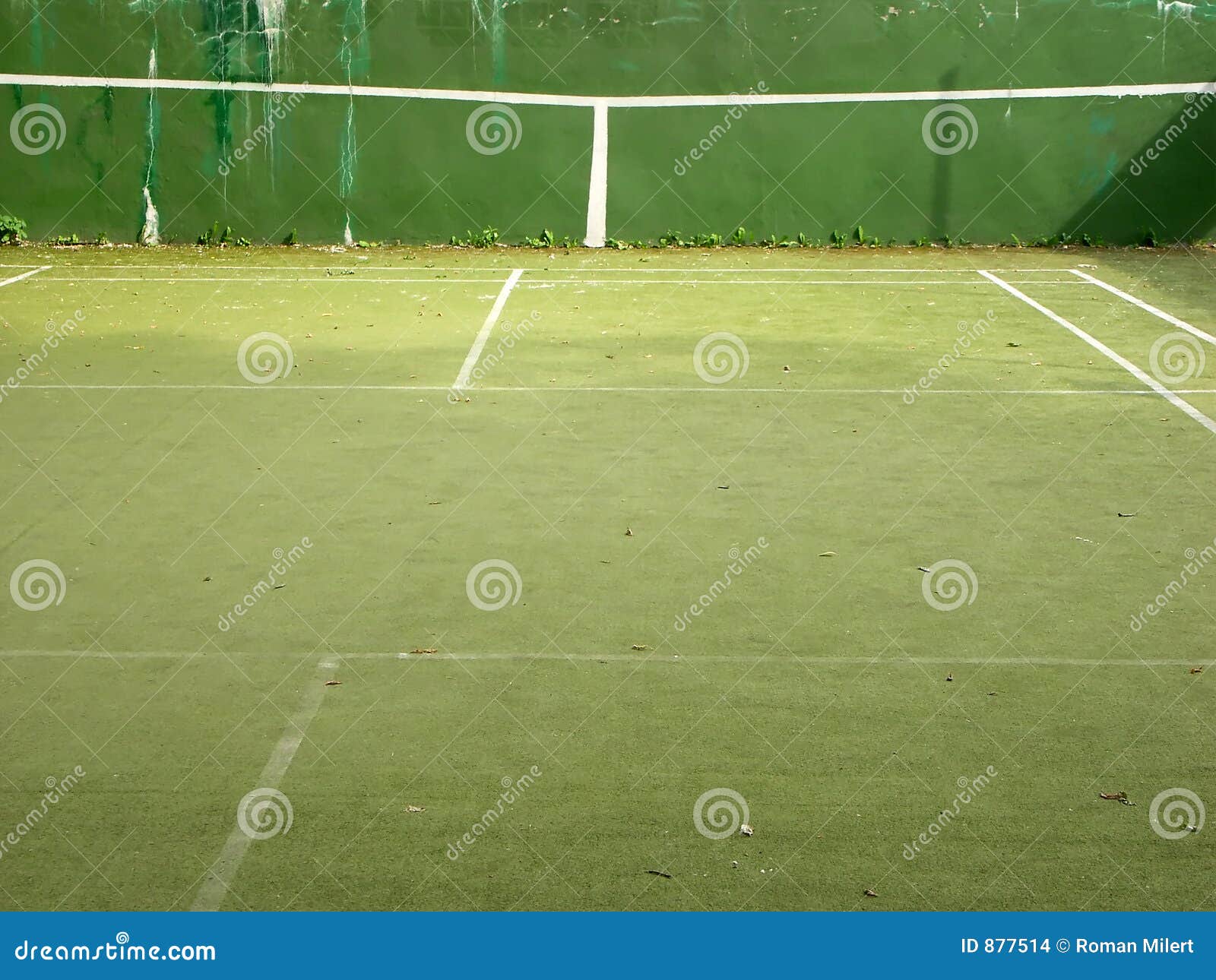 Pared Del Entrenamiento Del Tenis Imagen. Imagen: 877514