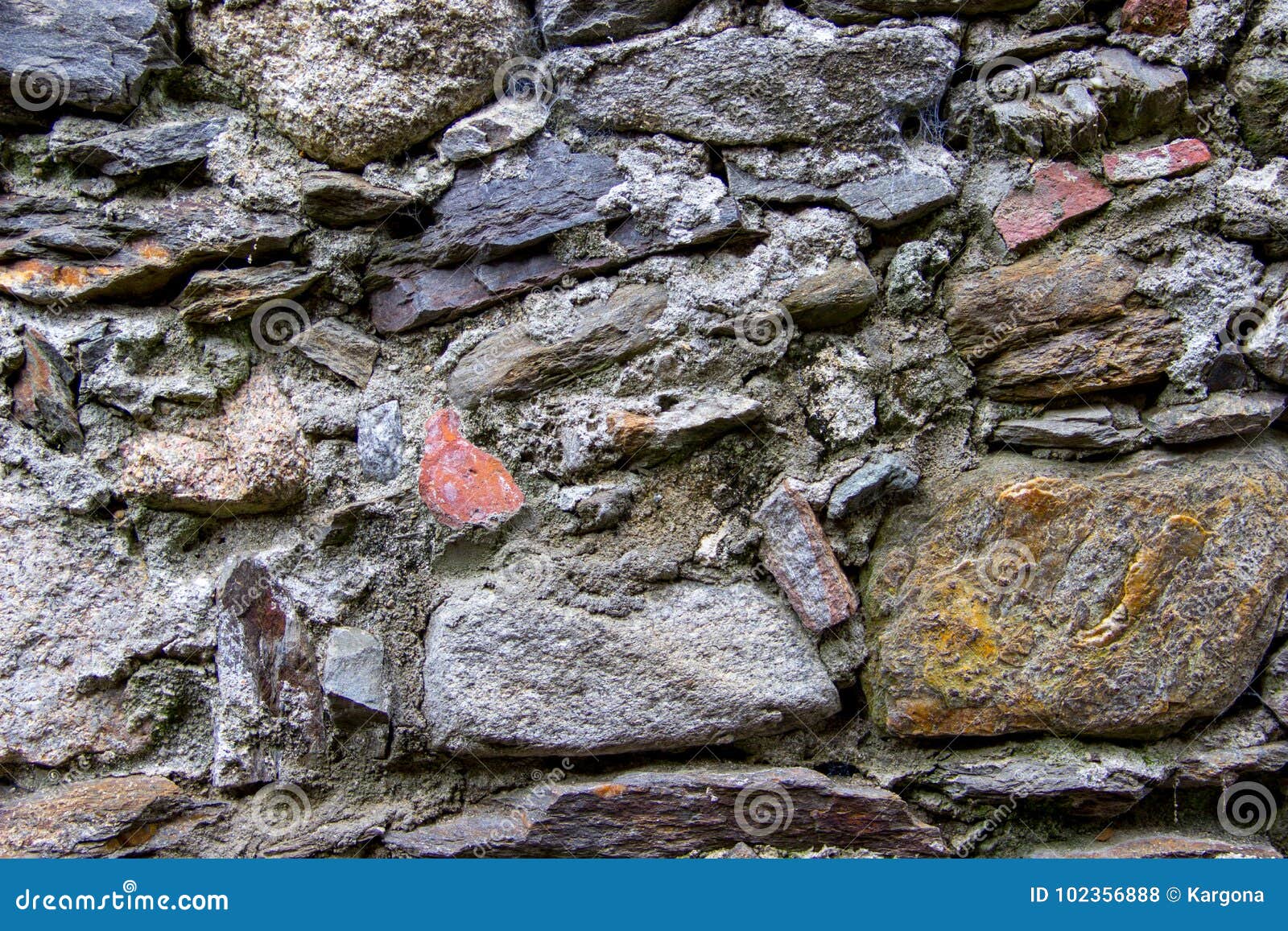 Pared Hecha De Rocas Naturales Foto de archivo - Imagen de viejo ...