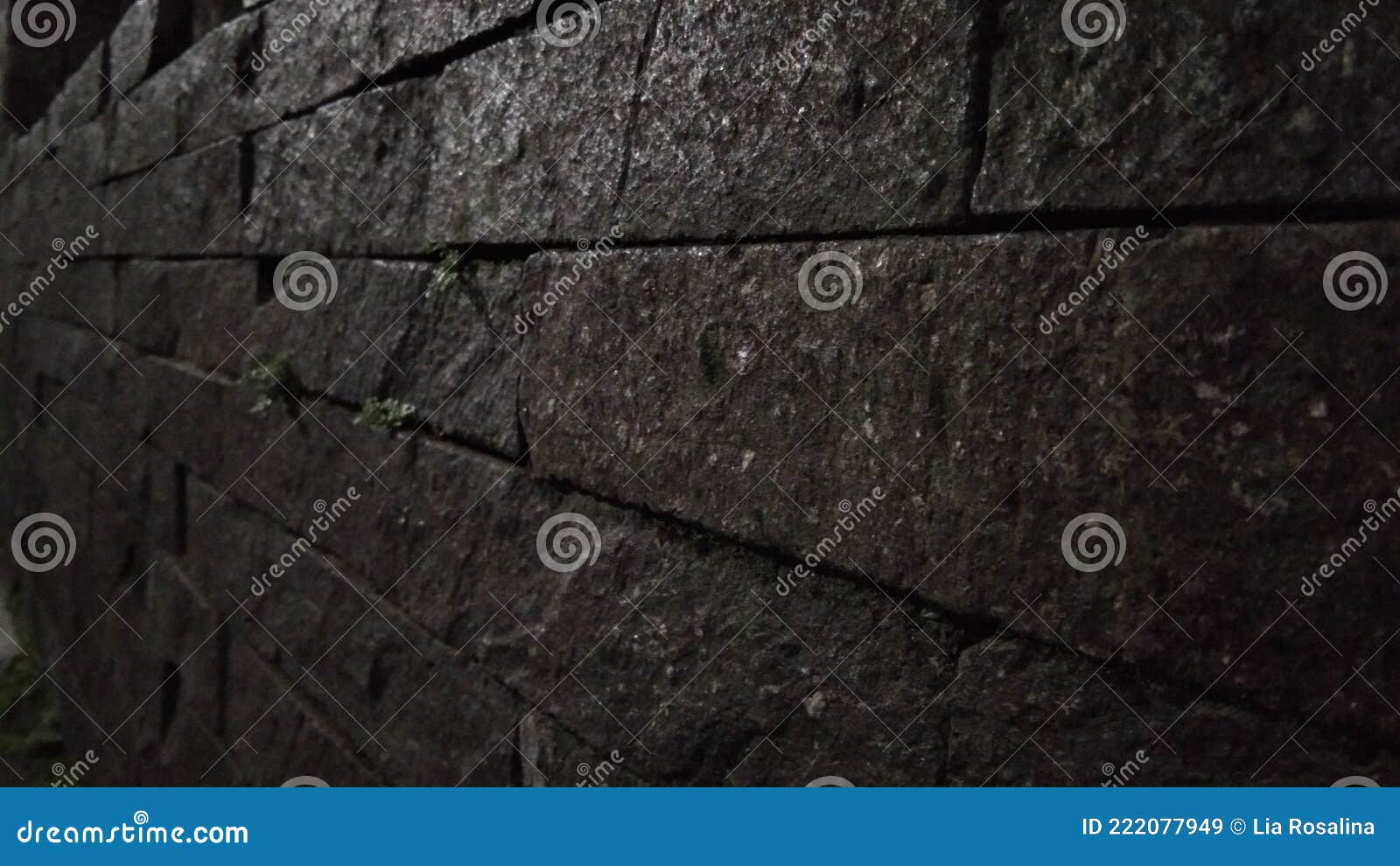 Pared Negra De Textura De Piedra Imagen de archivo - Imagen de ladrillo ...