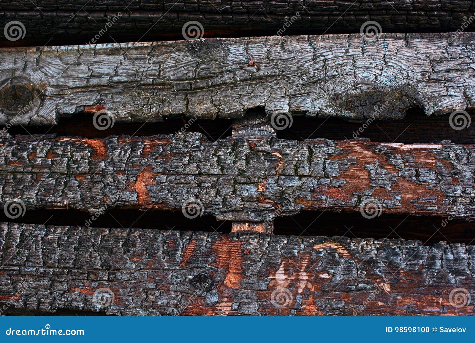 Pared Quemada De Tablones De Madera En Cenizas Foto de archivo - Imagen ...