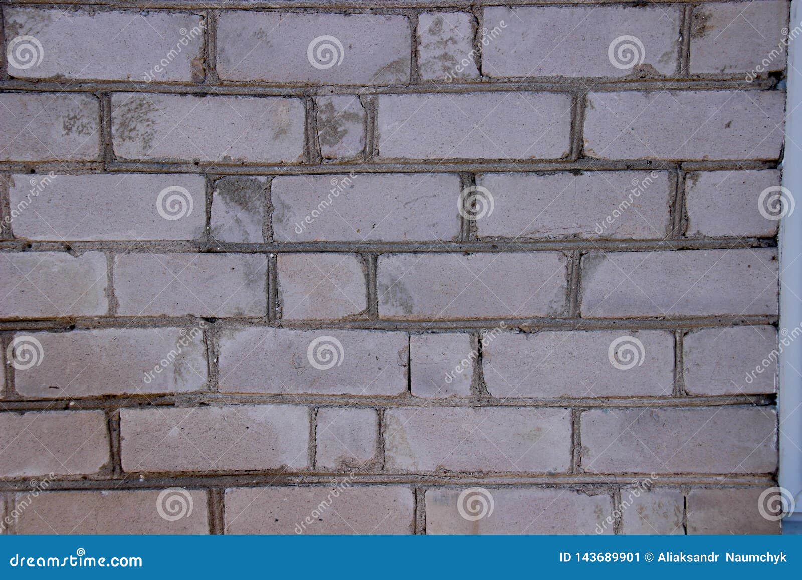 Parede Com Alvenaria Tijolos Cinzentos Imagem De Stock Imagem De