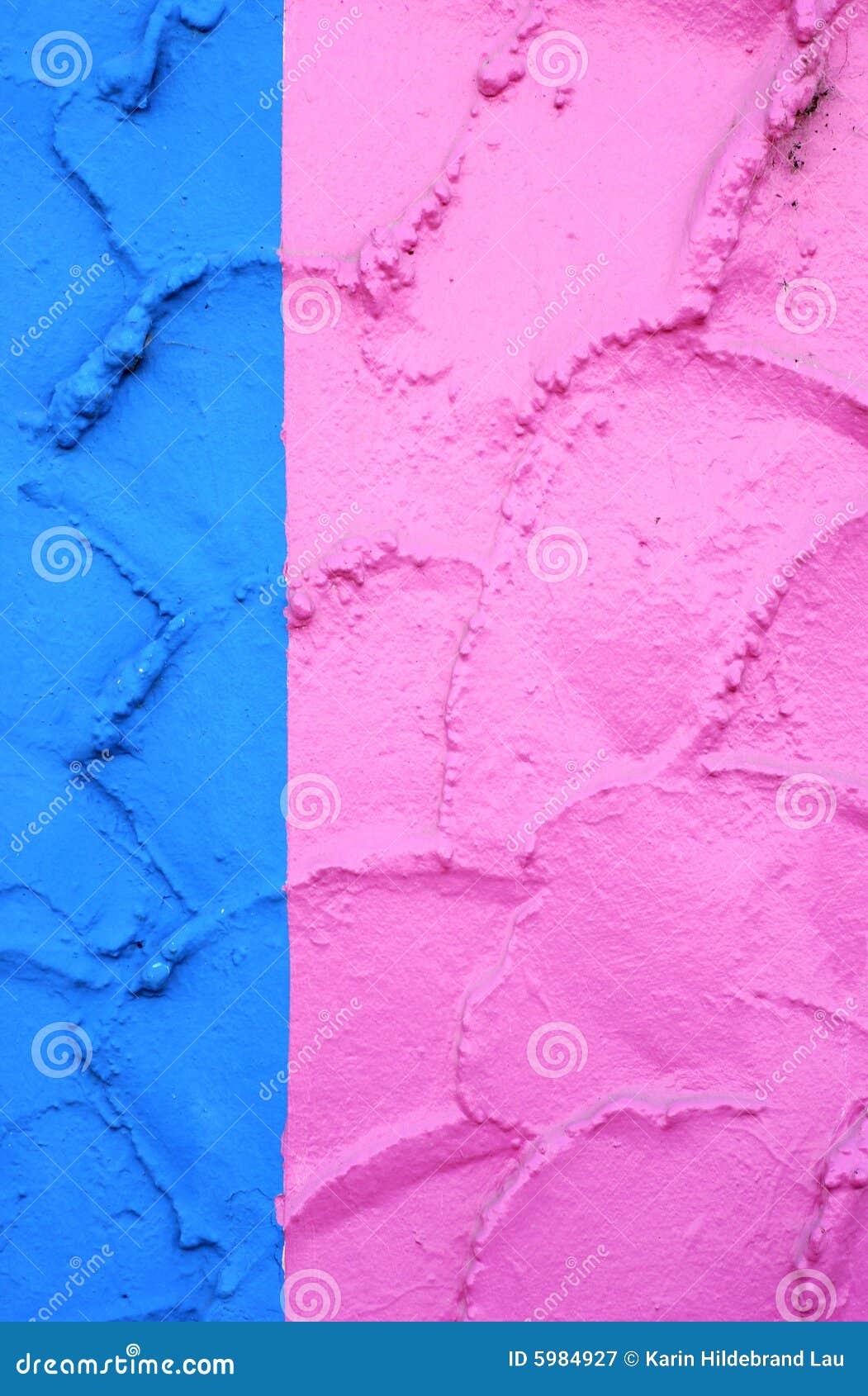 Parede Cor-de-rosa & Azul Imagem de Stock - Imagem de textura, curvas ...