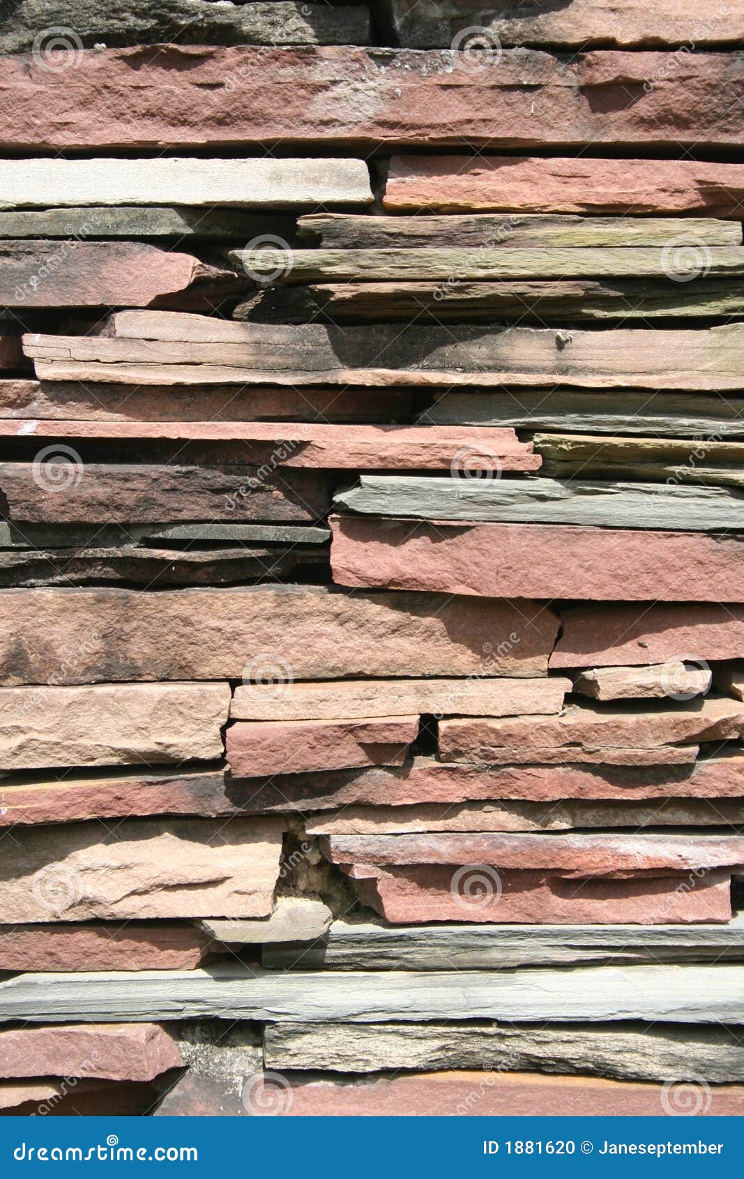 Parede da laje do tijolo foto de stock. Imagem de remendado - 1881620