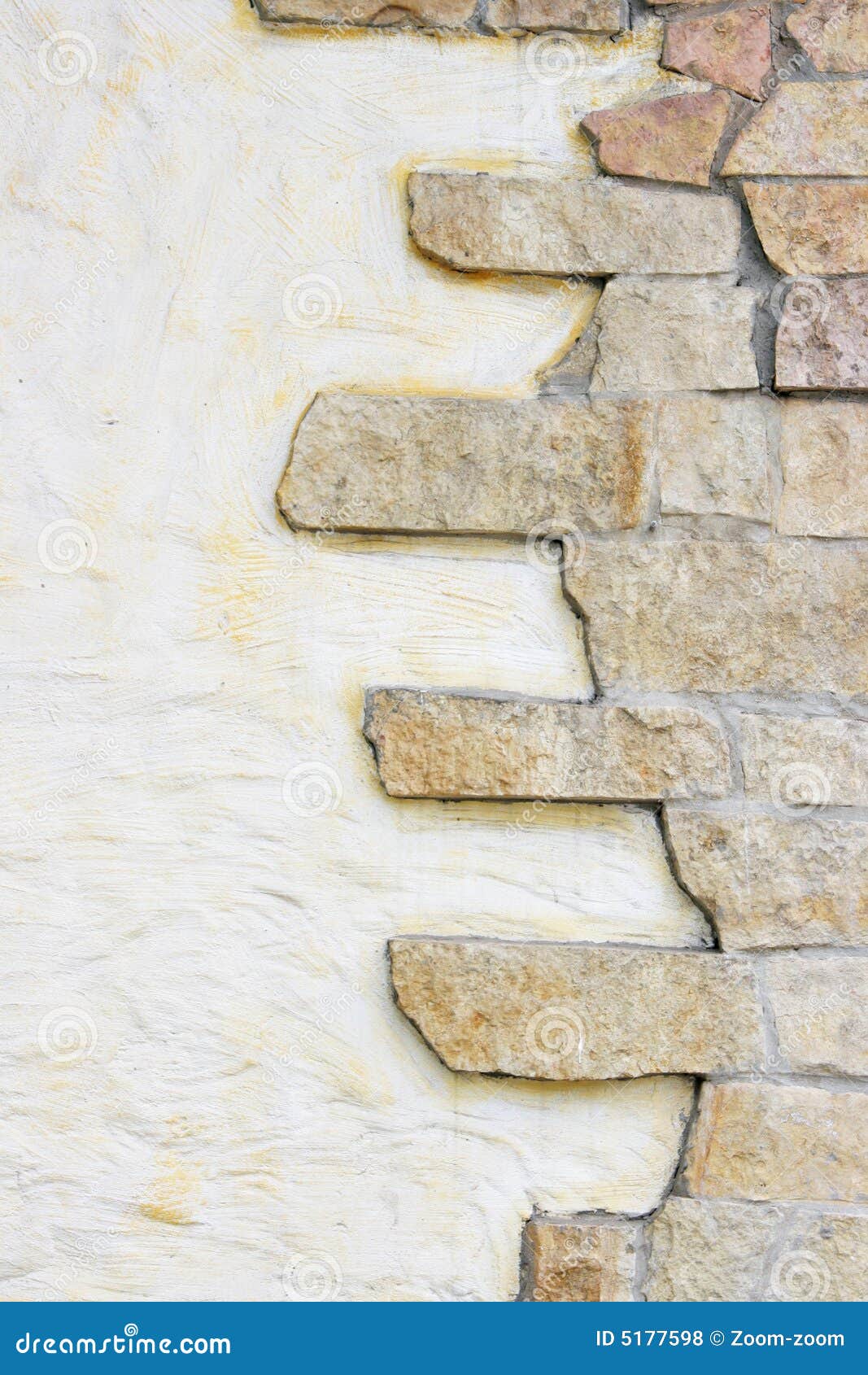 Parede De Pedra E Do Estuque Foto de Stock - Imagem de pedra ...