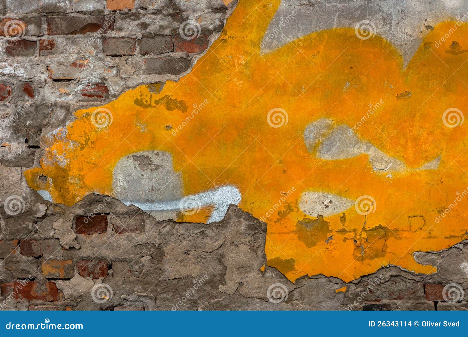 Parede De Tijolo Industrial Foto de Stock - Imagem de alaranjado ...