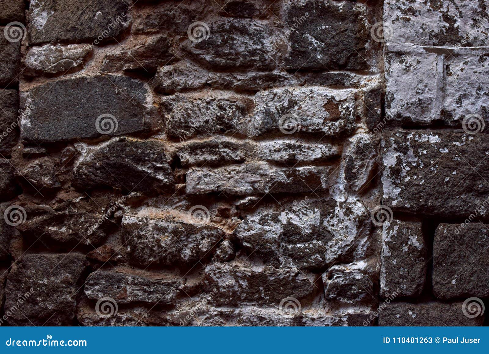 Parede Envelhecida Da Pedra Com Sujeira E Camada De Sujidade Imagem de ...