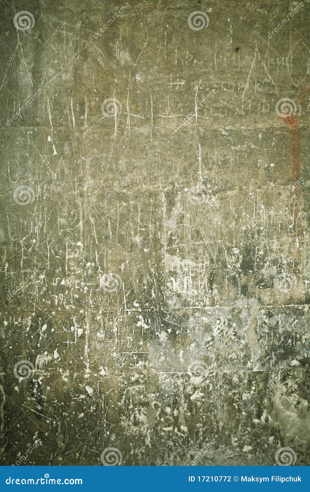 Parede riscada e borrada foto de stock. Imagem de manchado - 17210772