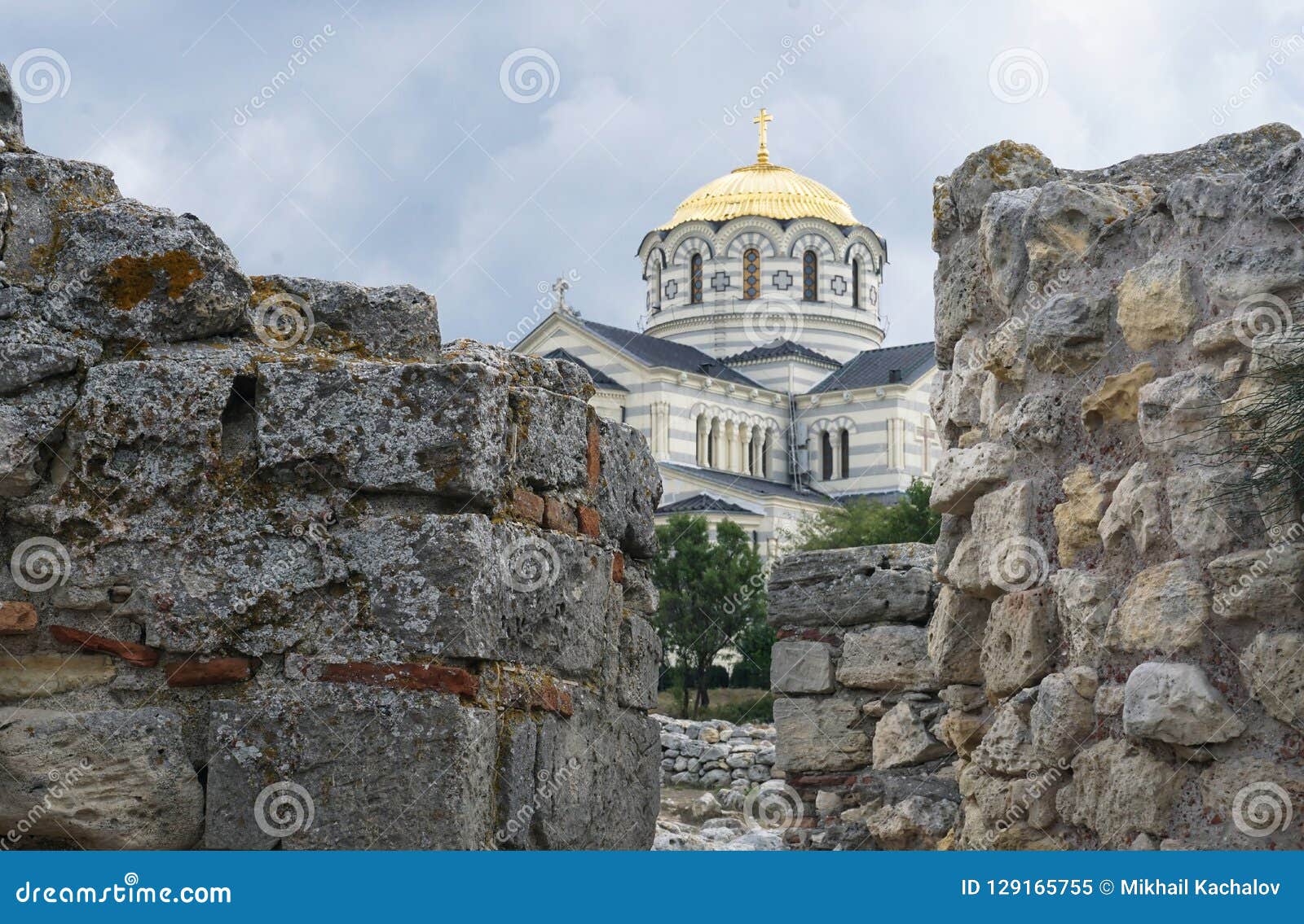 Paredes Antigas De Chersonesos Imagem de Stock - Imagem de arqueologia ...