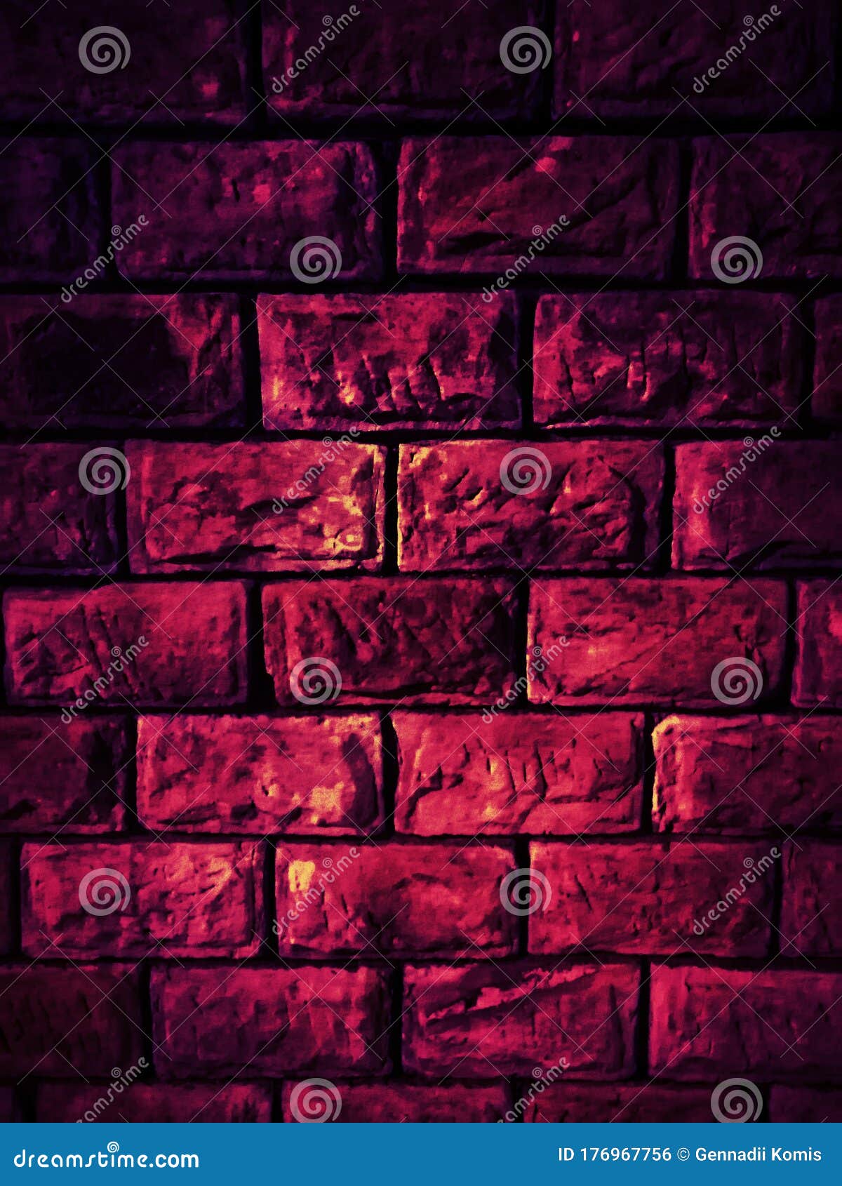 Paredes De Ladrillo Y Colores Foto de archivo - Imagen de ladrillo ...