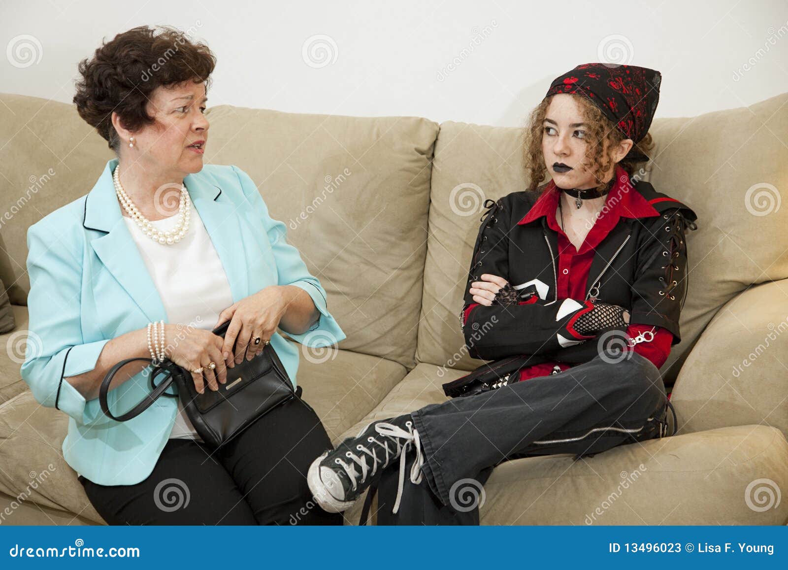 Parent Child Argument stock image. Image of chains, communication ...
