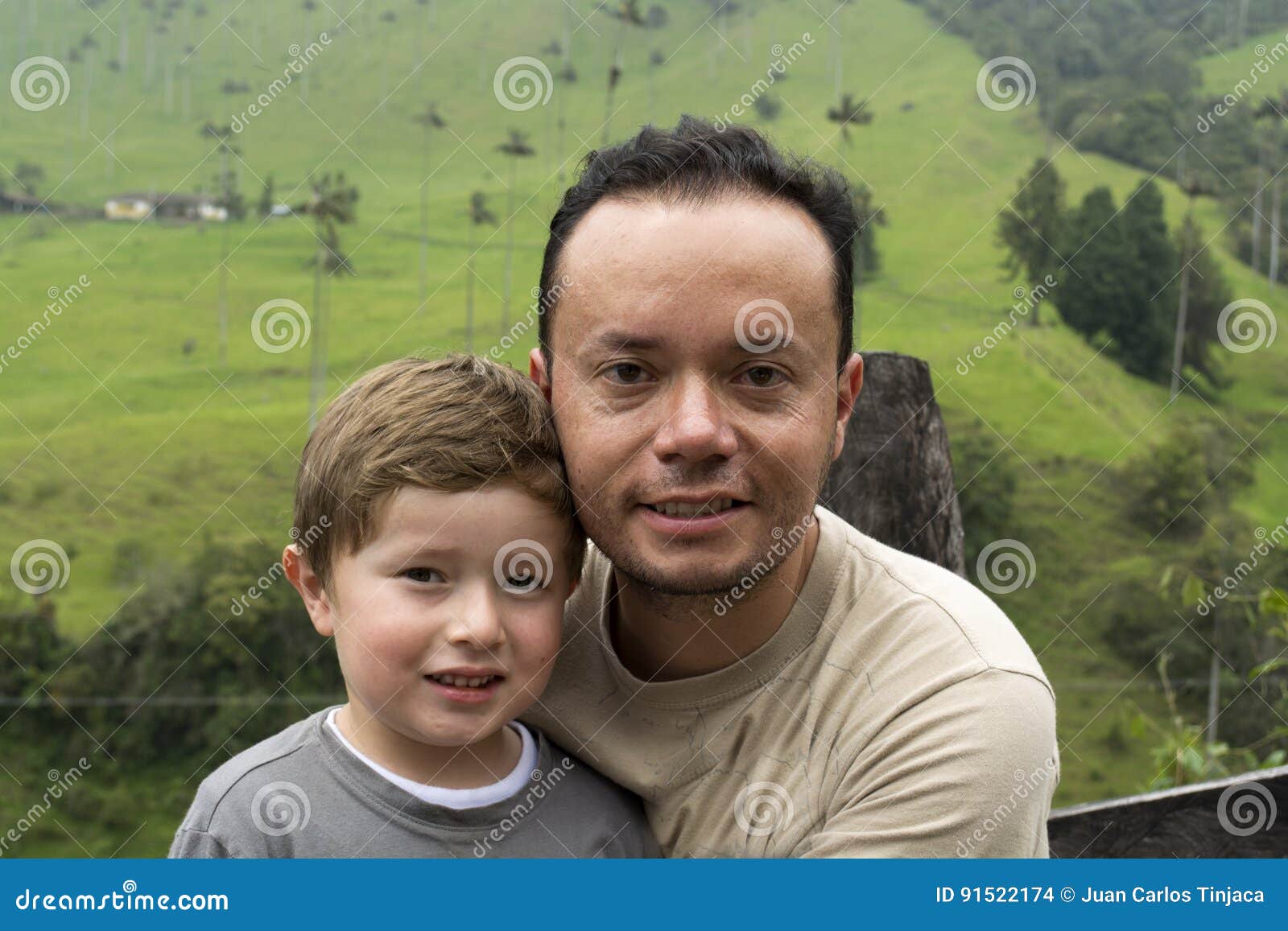 Parent father and boy. stock photo. Image of child, hispanic - 91522174