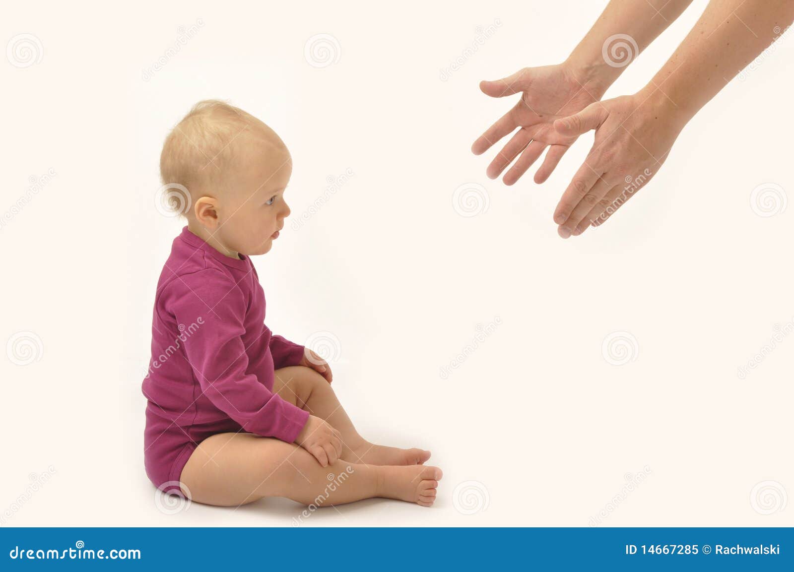 Parent helping baby stock image. Image of learning, walking - 14667285
