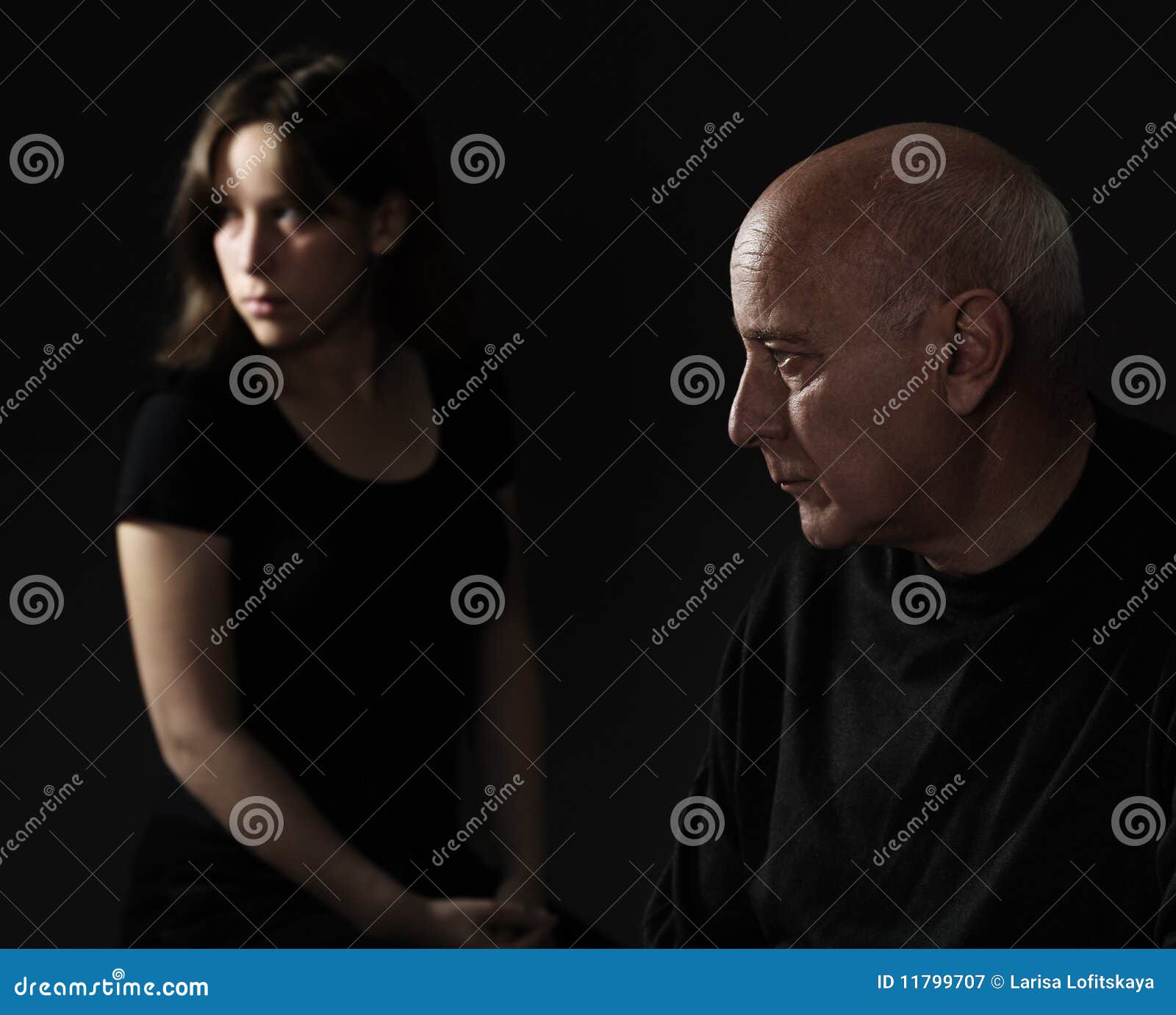 Parent-offspring conflict stock image. Image of senior - 11799707