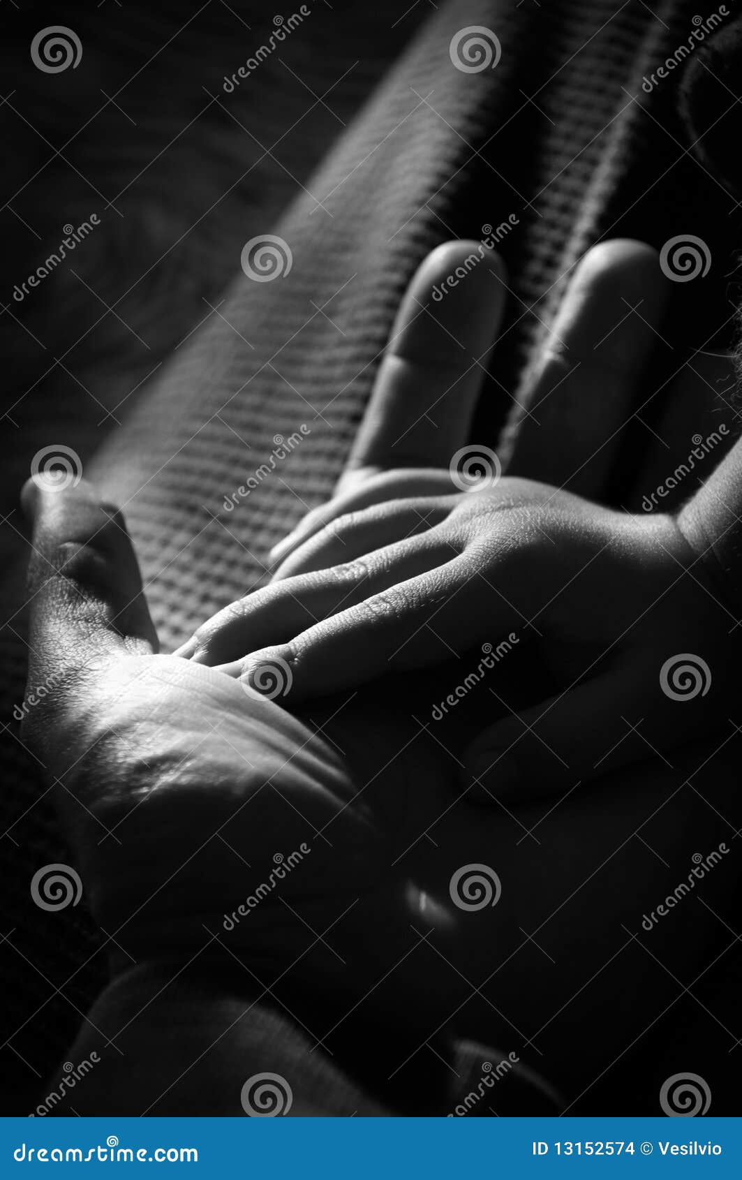 Parental affection stock photo. Image of hand, reliability - 13152574