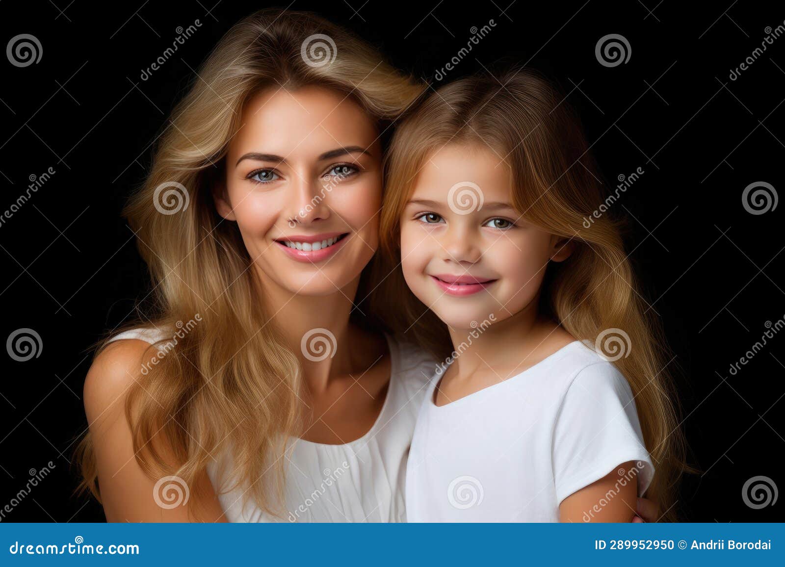 Parental Affection: Mother and Child. Stock Illustration - Illustration ...