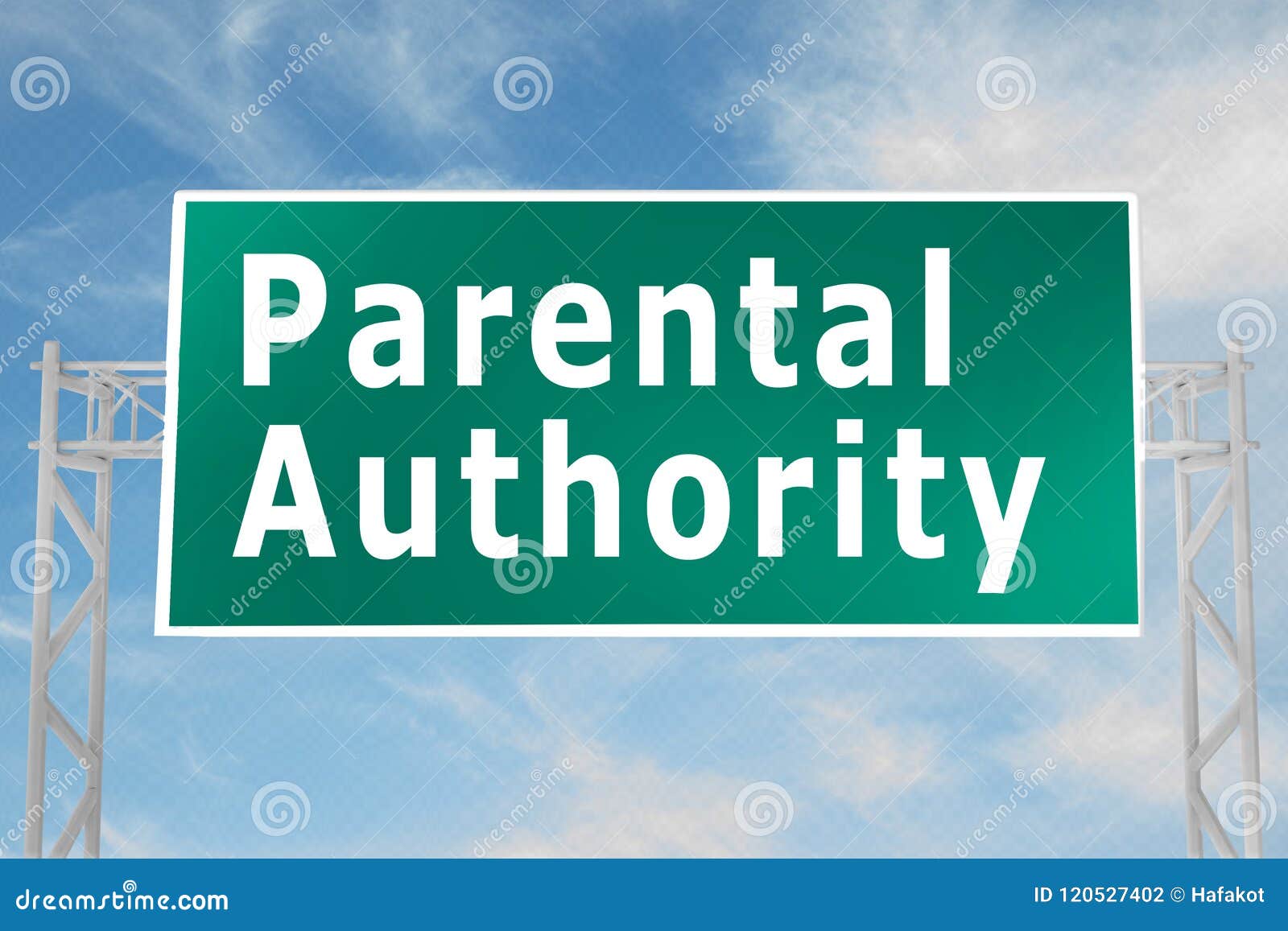 Parental Authority concept stock illustration. Illustration of parental ...