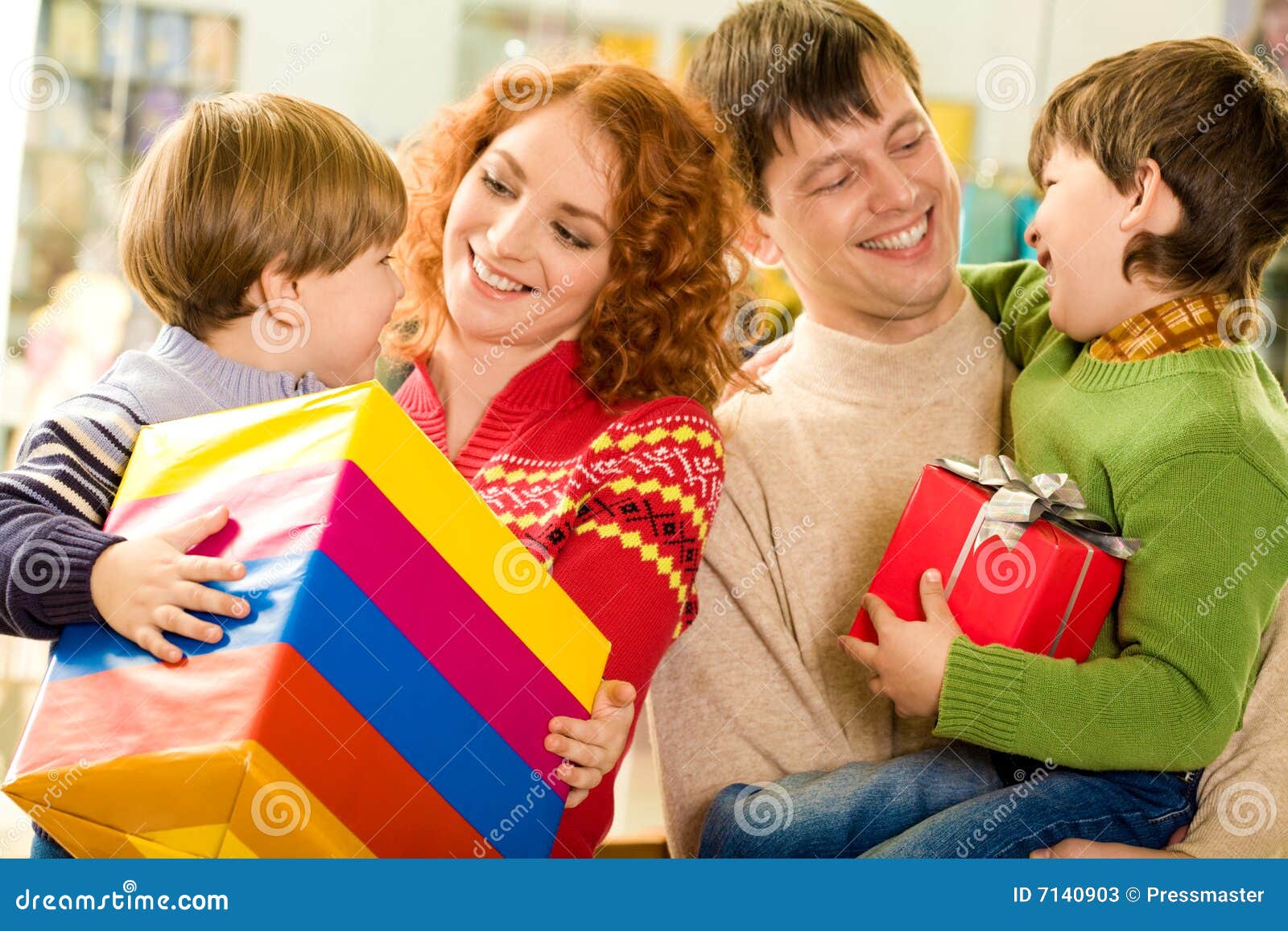 Parental care stock image. Image of brother, gift, parenthood - 7140903