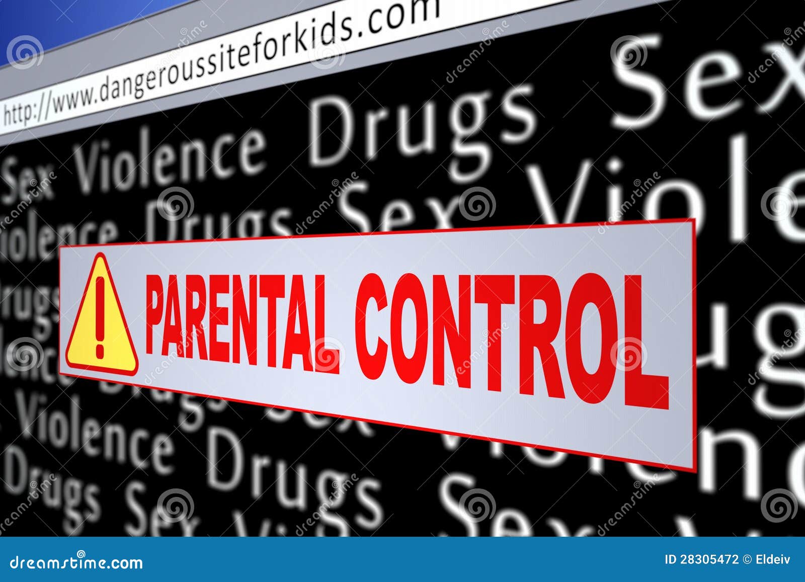 Parental Control App. Parents At Home Check Their Son`s Location Vector ...
