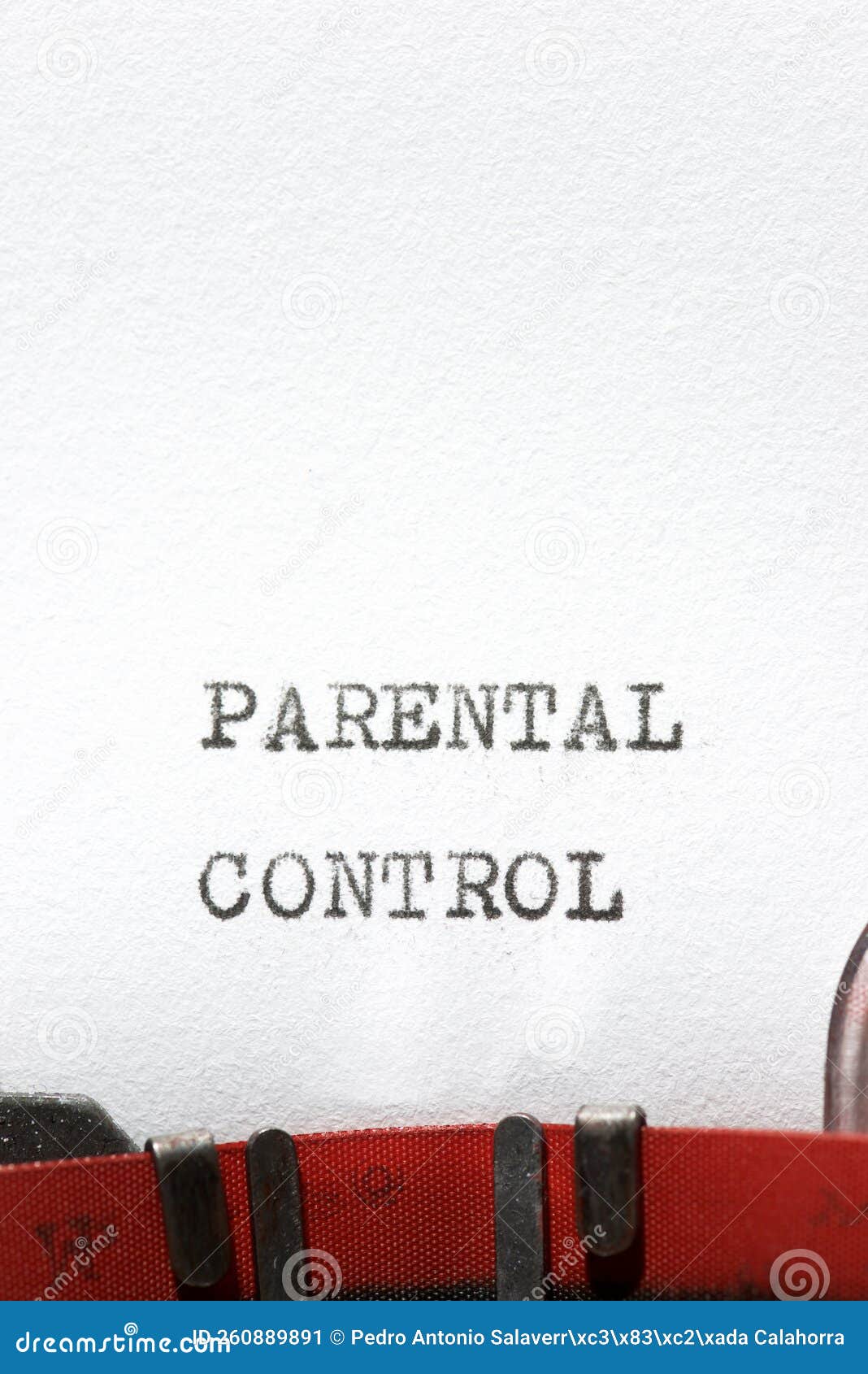 Parental control concept stock image. Image of message - 260889891