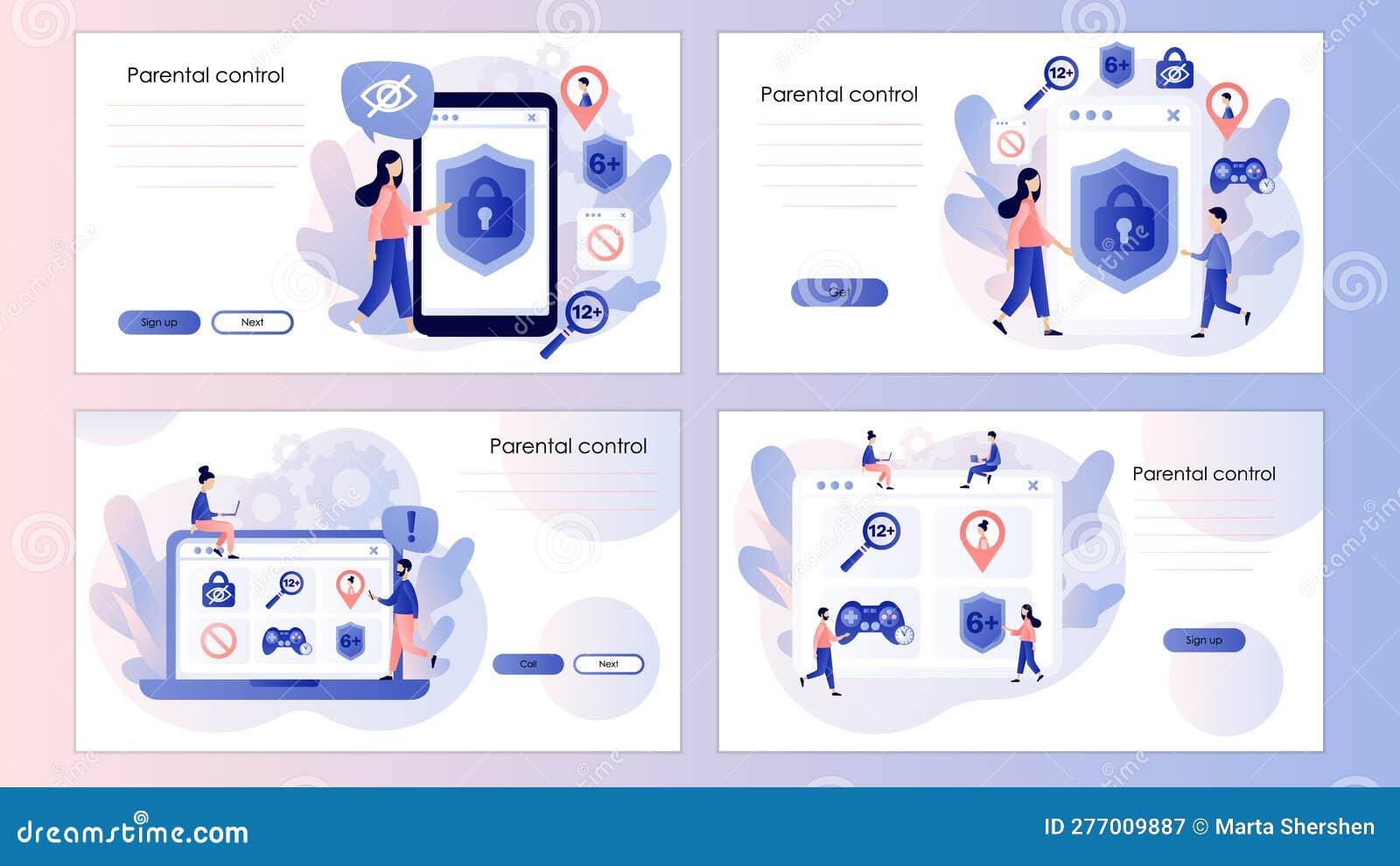 Parental Control Software. Access Restrict. Blocked, Prohibited ...
