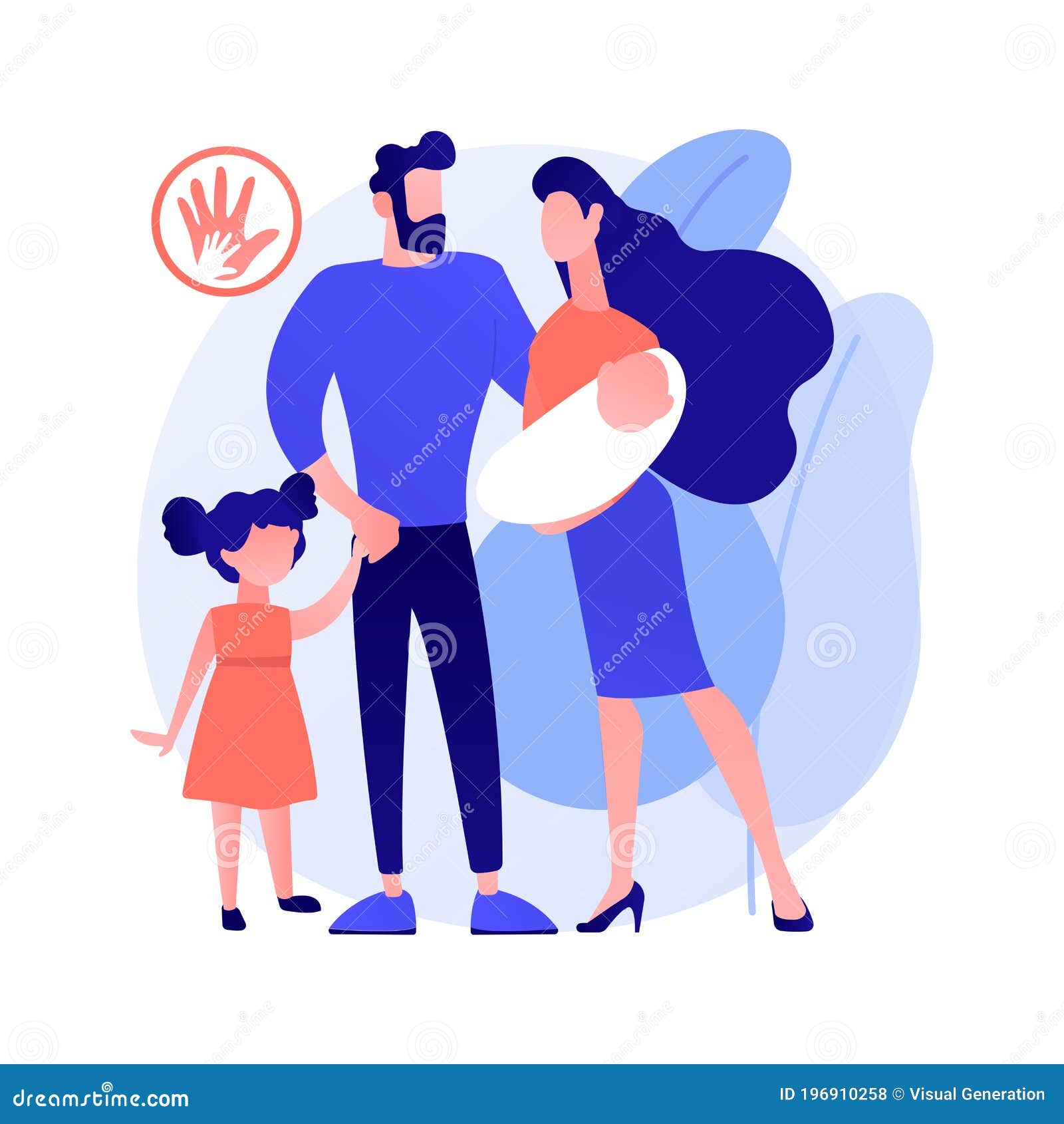 Parental Responsibility, Single Parent, Guardianship Concept With Tiny ...