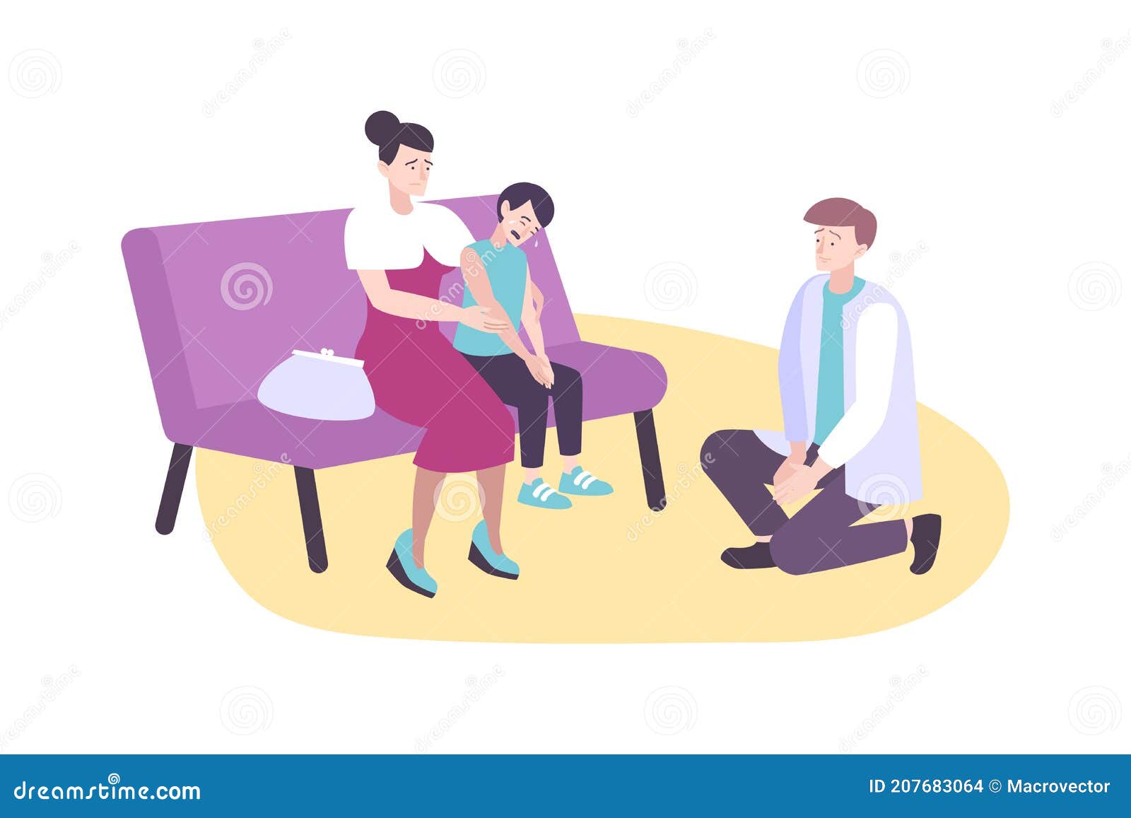 Parenting Concept Illustration Stock Illustration - Illustration of ...