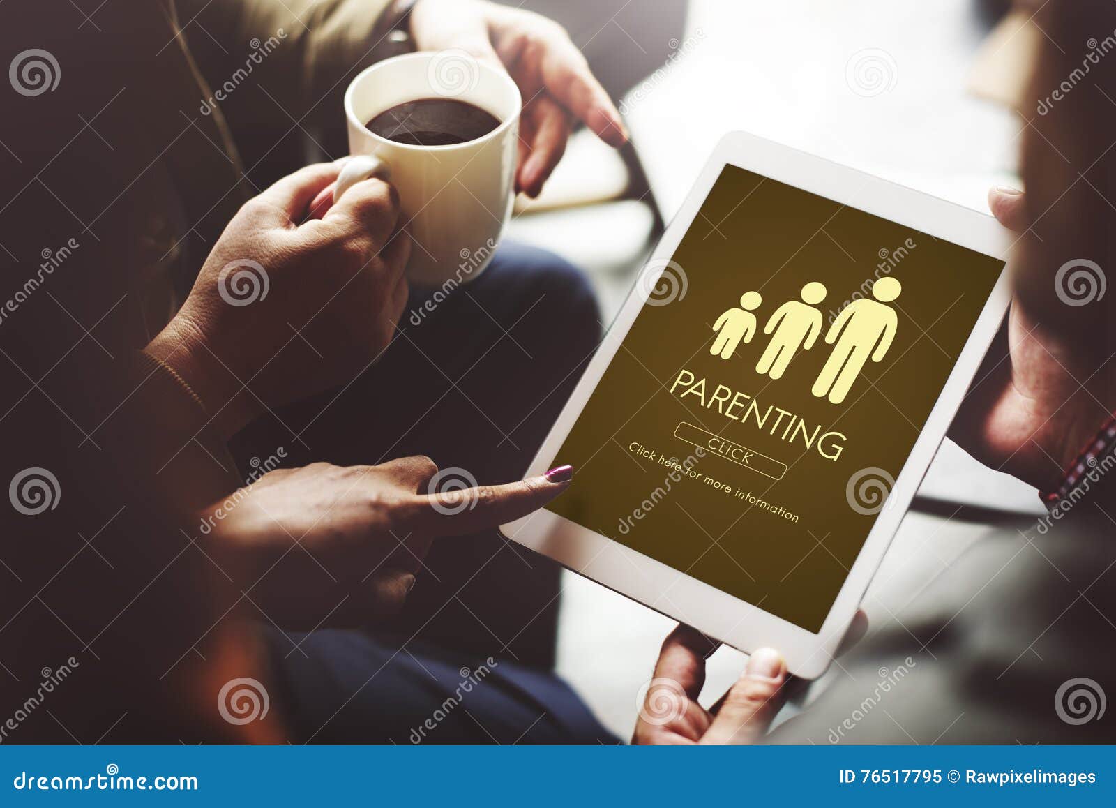 Parenting Generations Togetherness Relationship Concept Stock Image ...