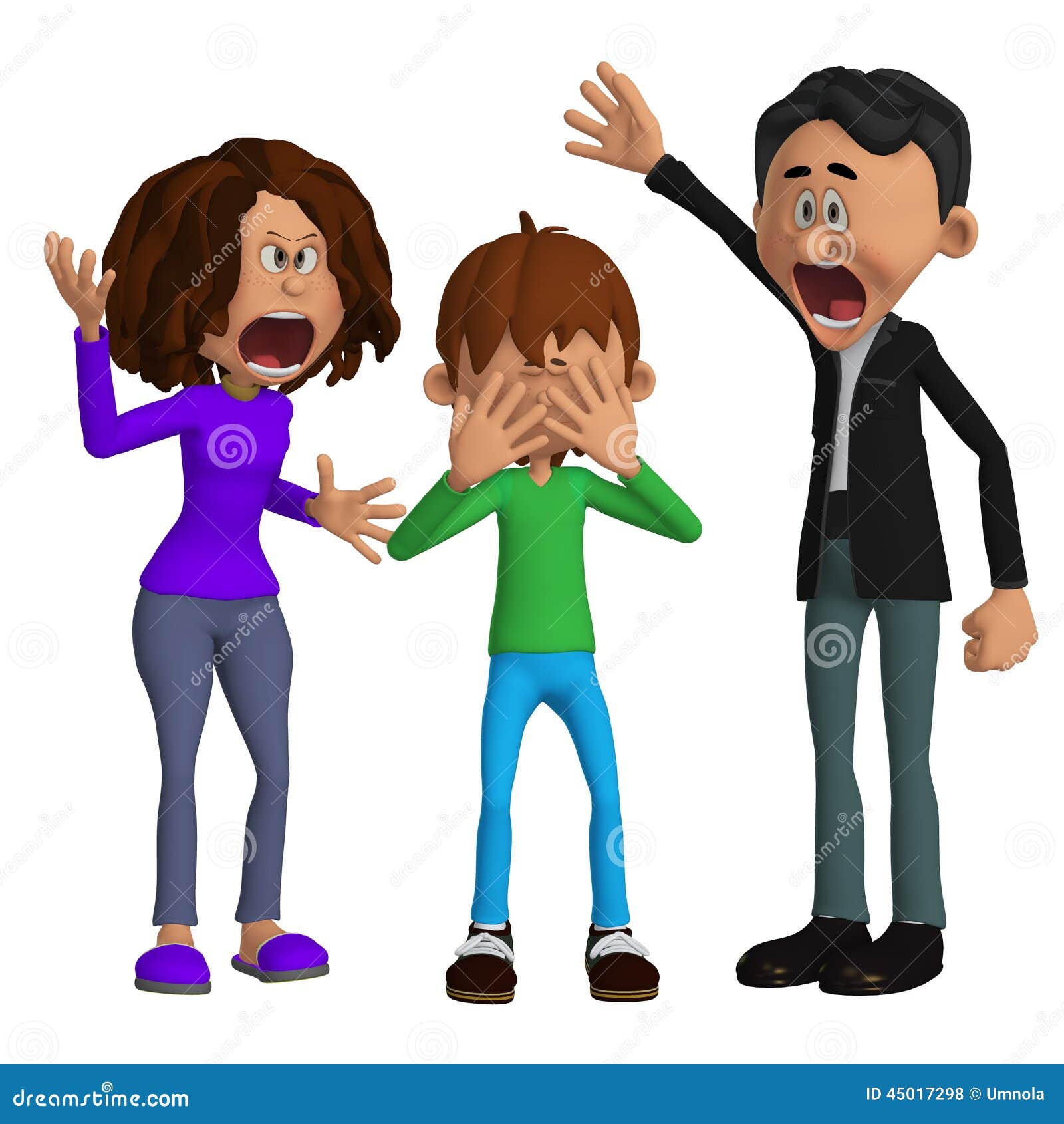 Strict Parents Clipart