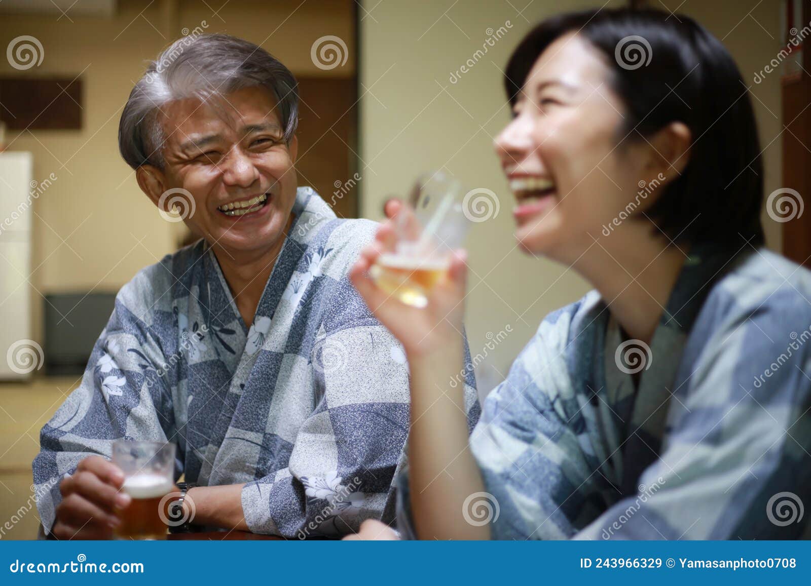 Parents and Children Drinking Alcohol Stock Image - Image of beer, aged ...