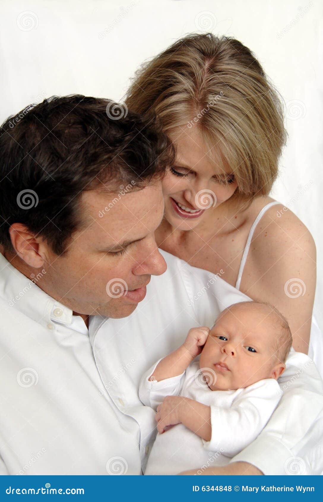 Newborn Baby And Parents