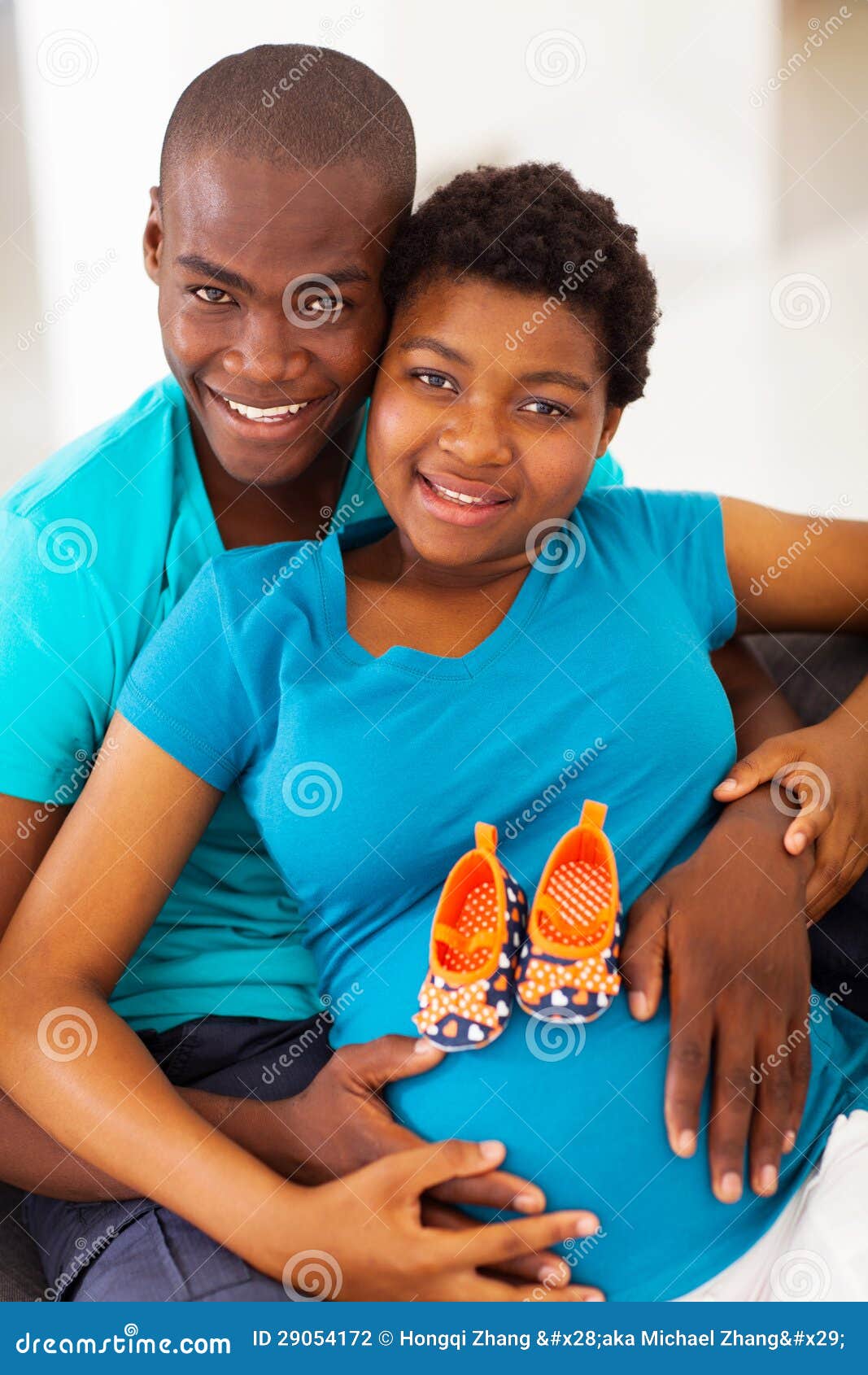 Parents to be stock photo. Image of ethnicity, cute, black - 29054172
