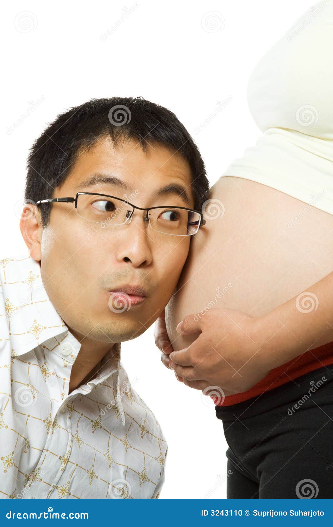 Parents to be stock photo. Image of maternal, face, metaphor - 3243110