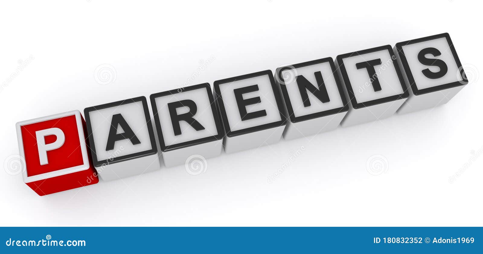 Parents word block stock photo. Image of cloud, kindergarten - 180832352