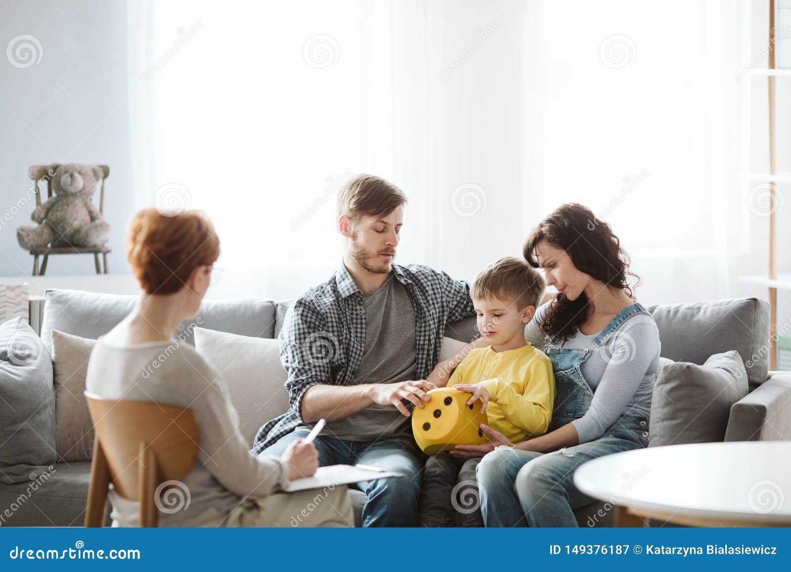 Parents Work with Child in Therapy Sessions so they Learn Tips and ...