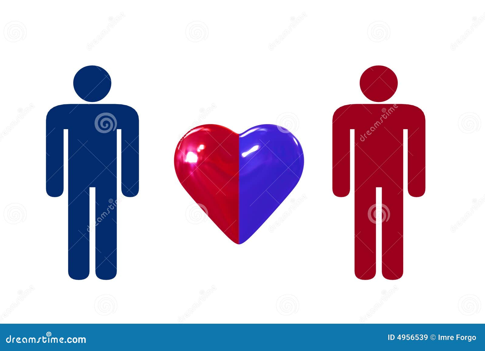 Pares con el corazón stock de ilustración. Ilustración de cuidado - 4956539