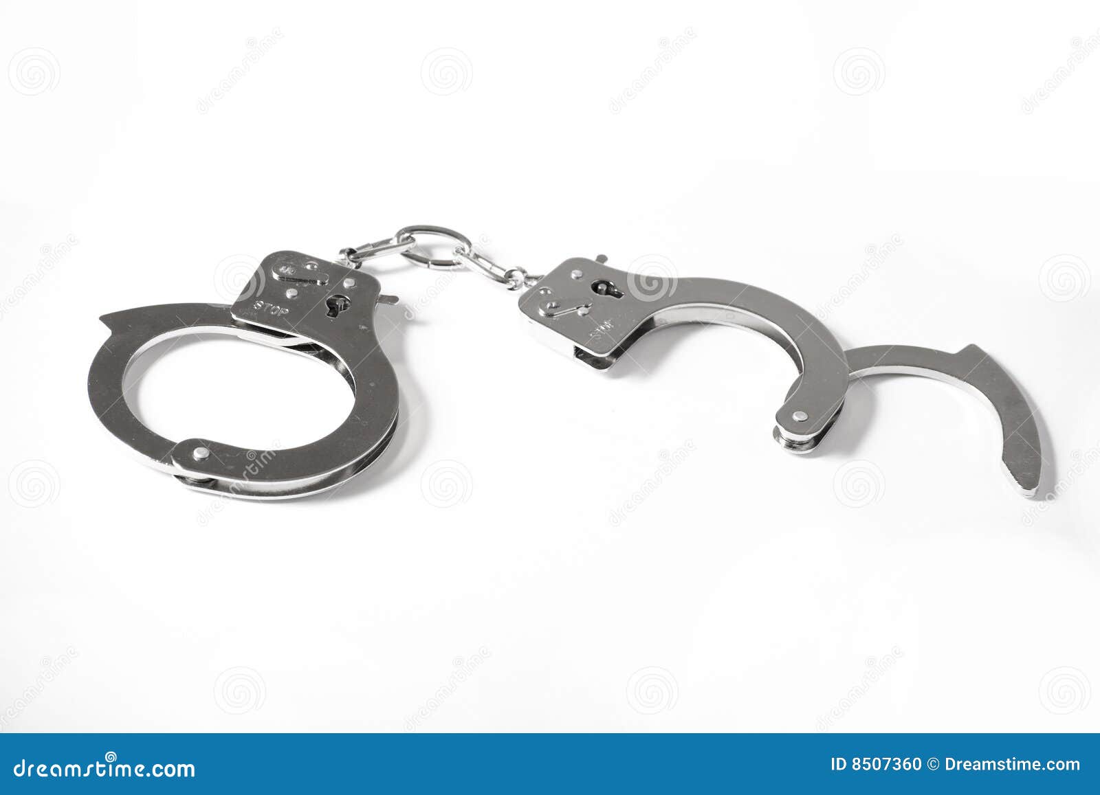 Pares de algemas abertas foto de stock. Imagem de protetor - 8507360