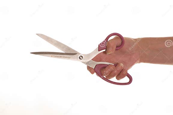 Pares grandes de sissors imagen de archivo. Imagen de tijera - 15911467