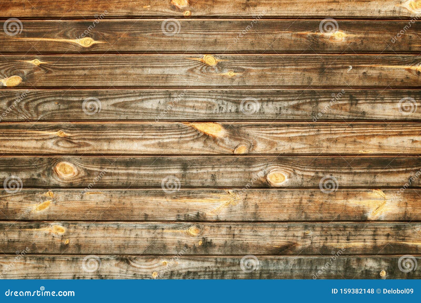 Parete Con Texture Di Legno Espressa Con Nodi Fotografia Stock ...