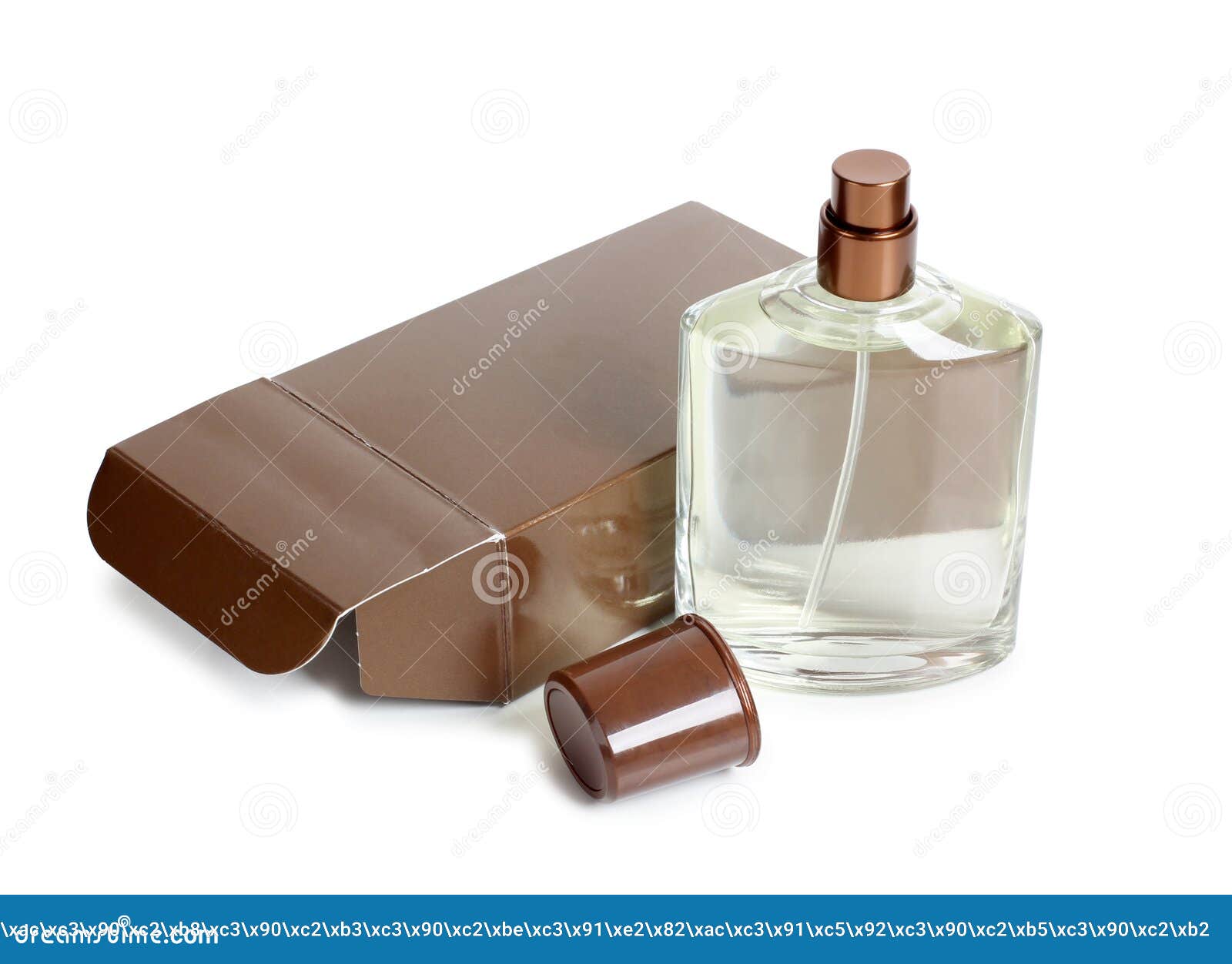 Parfum glass and box stock image. Image of hygiene, feminine - 28920995