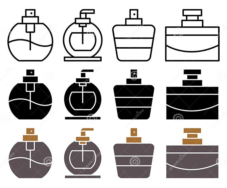 Parfum icon vector stock illustration. Illustration of perfume - 348102386