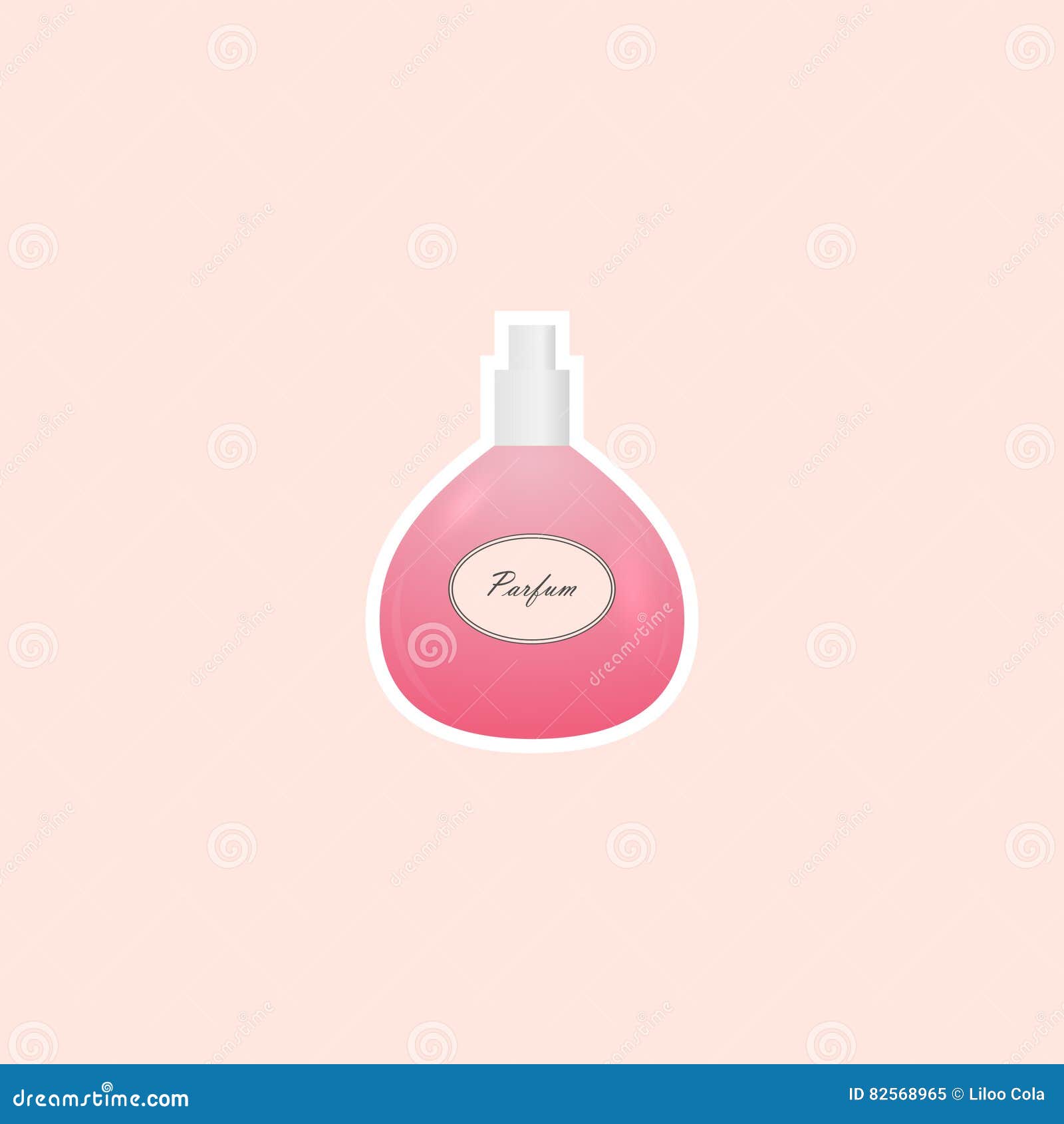 Parfum Vector Icon On White Background. Flat Vector Parfum Icon Symbol ...