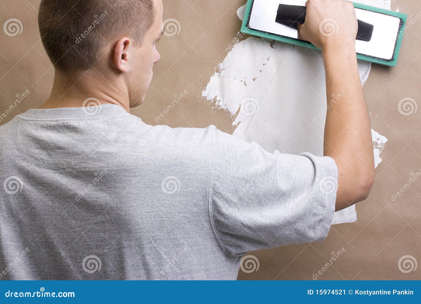 Pargeter stock image. Image of plasterer, contractor - 15974521