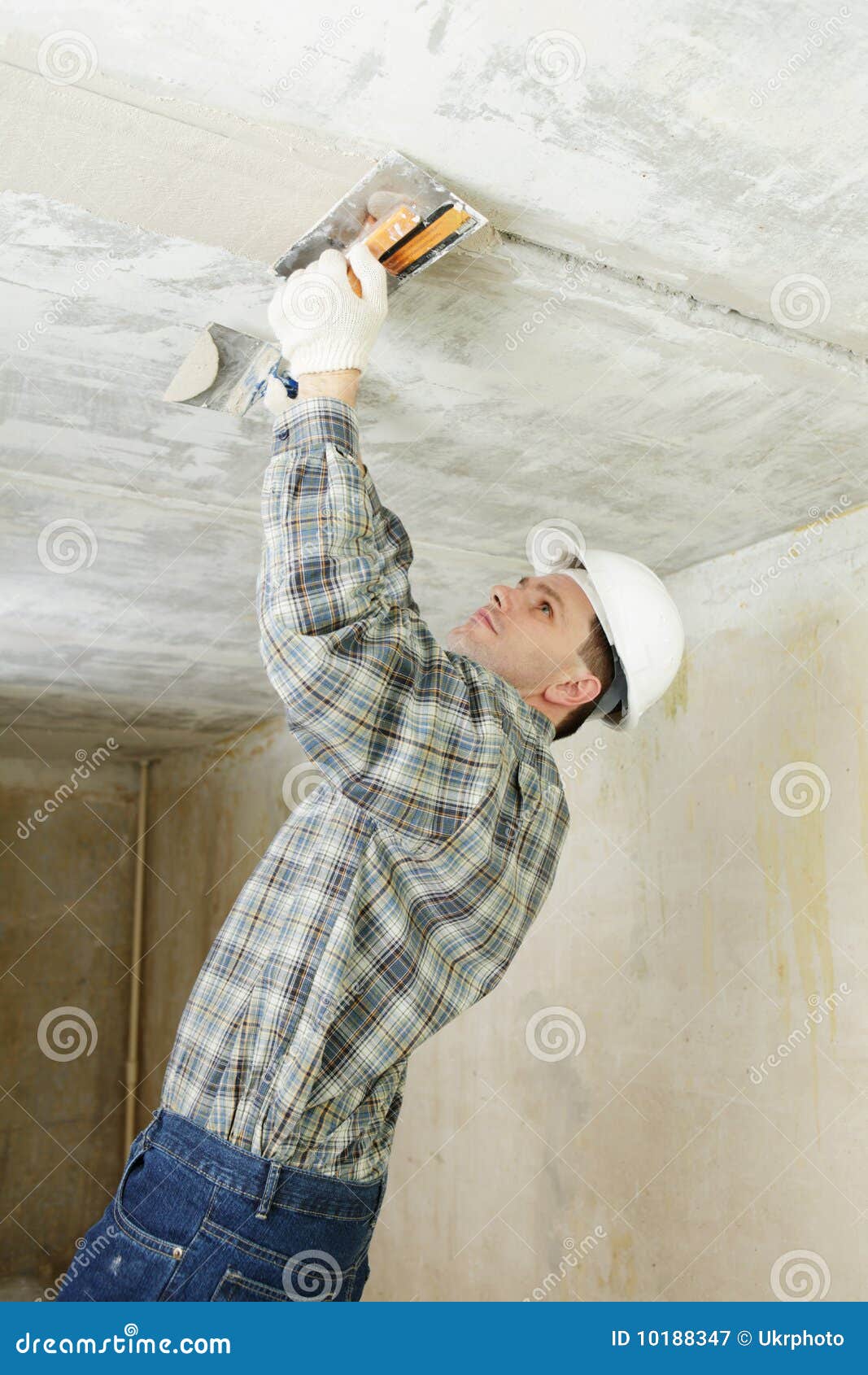 Pargeting stock image. Image of working, repairing, equipment - 10188347